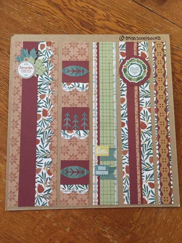 Nine Simple Fall Scrapbook Borders - Tessa Scrapbooks