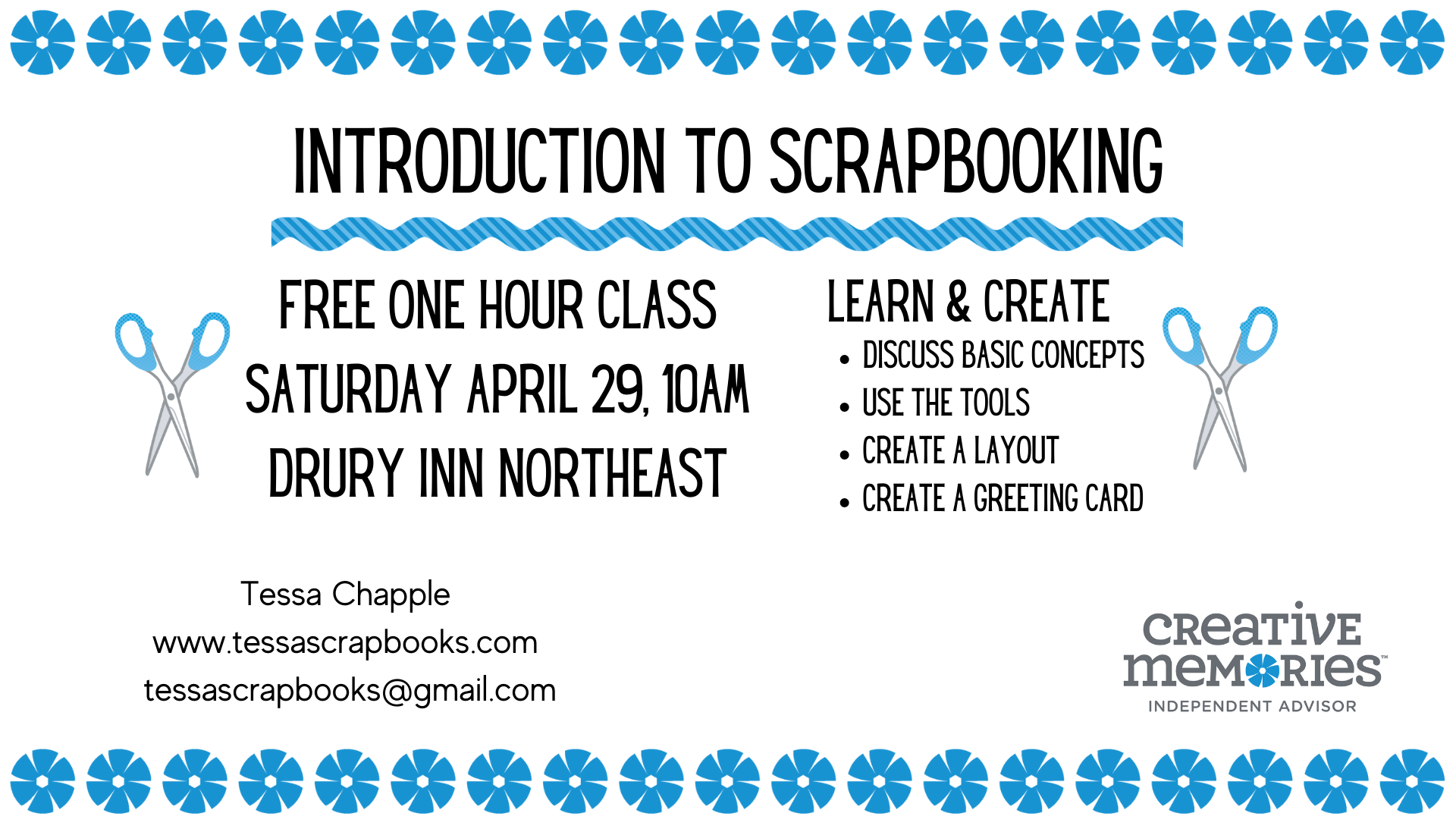 Introduction to Scrapbooking – Tessa Scrapbooks