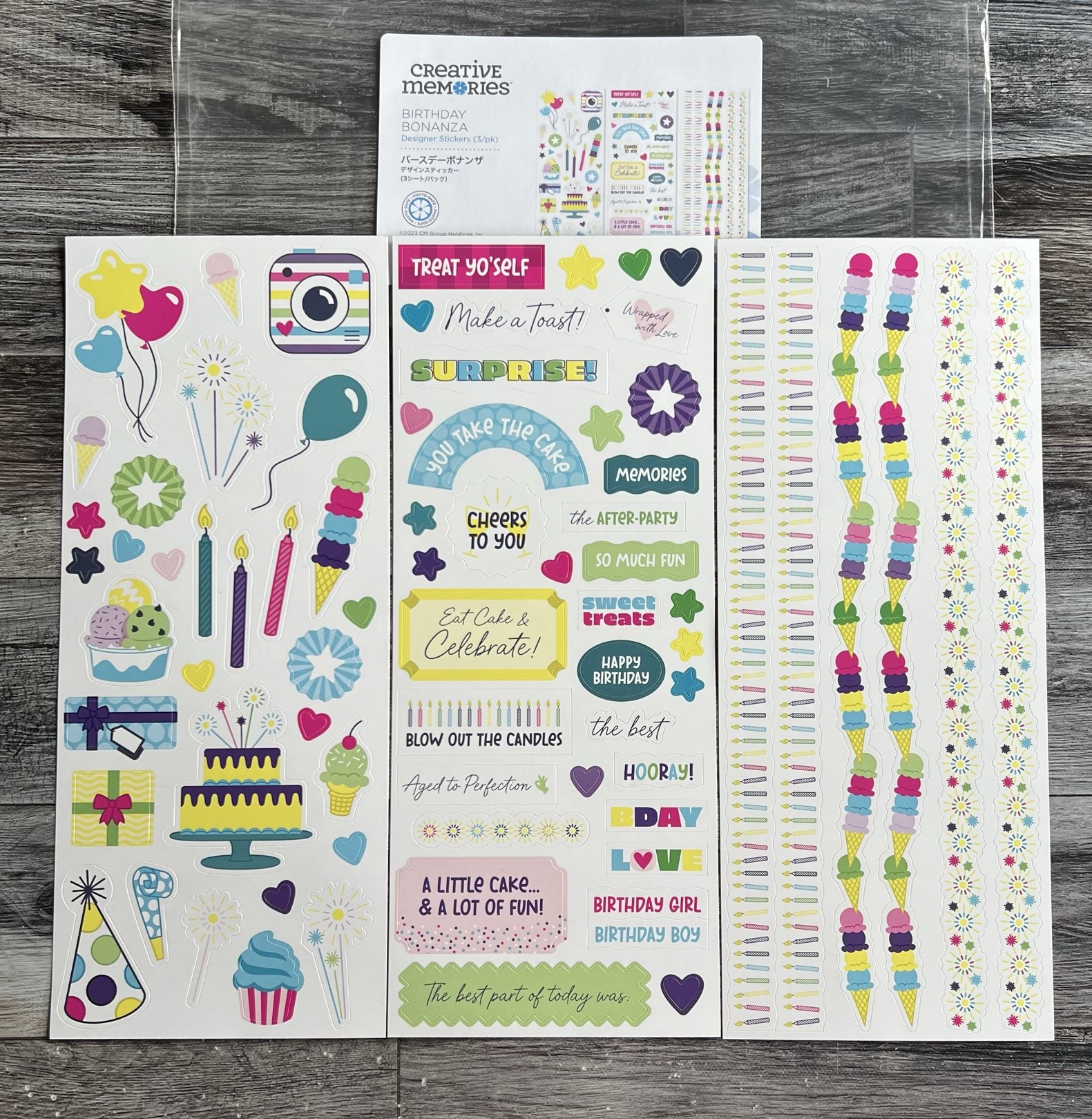 Birthday Bonanza Decorative Bundle – Tessa Scrapbooks