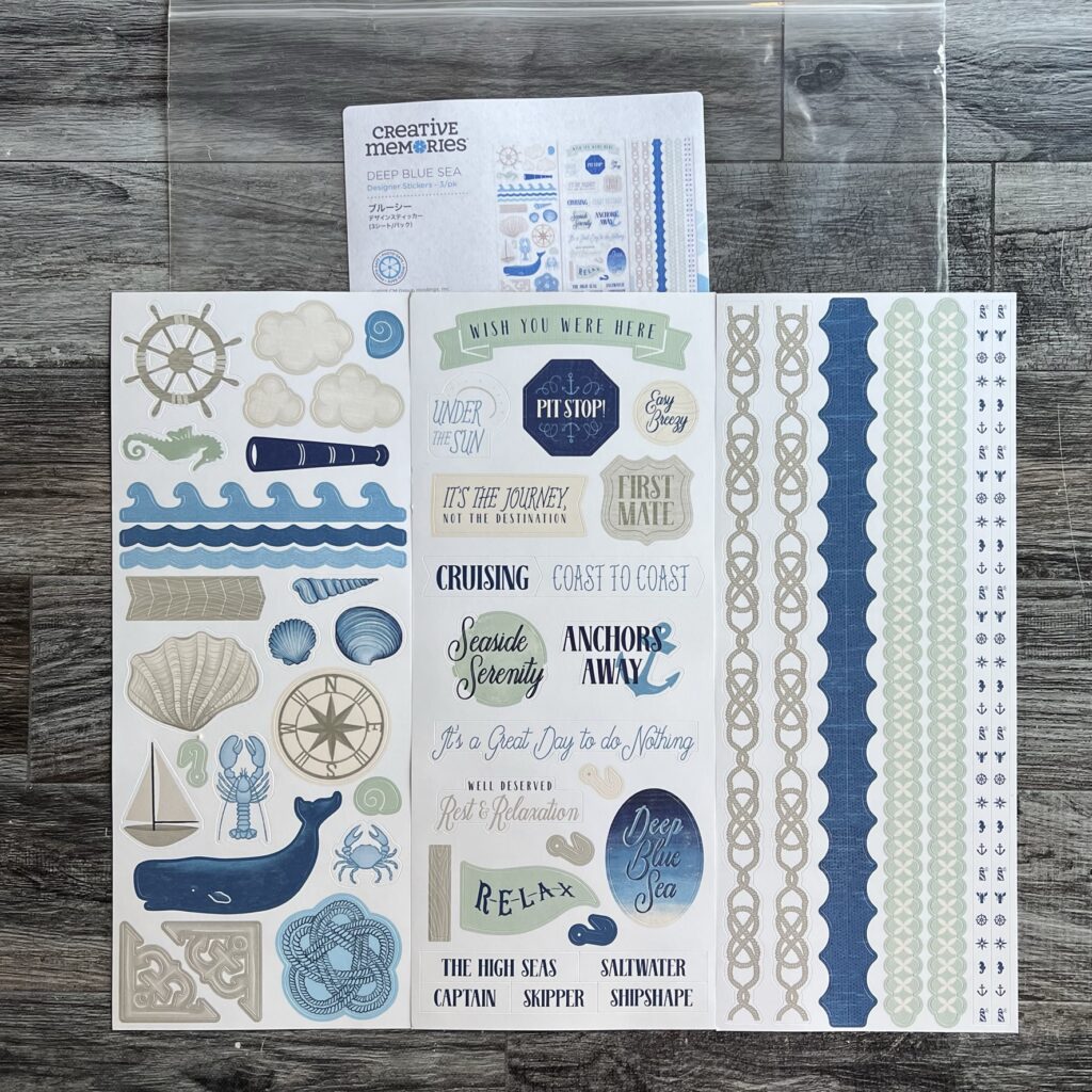 Vitamin Sea Stickers – Tessa Scrapbooks