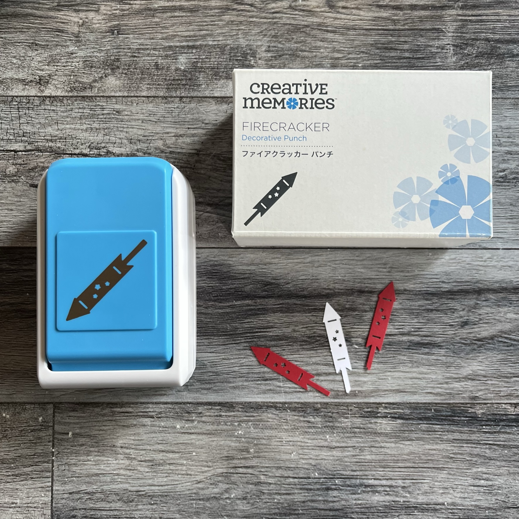 Firecracker Decorative Punch - Tessa Scrapbooks