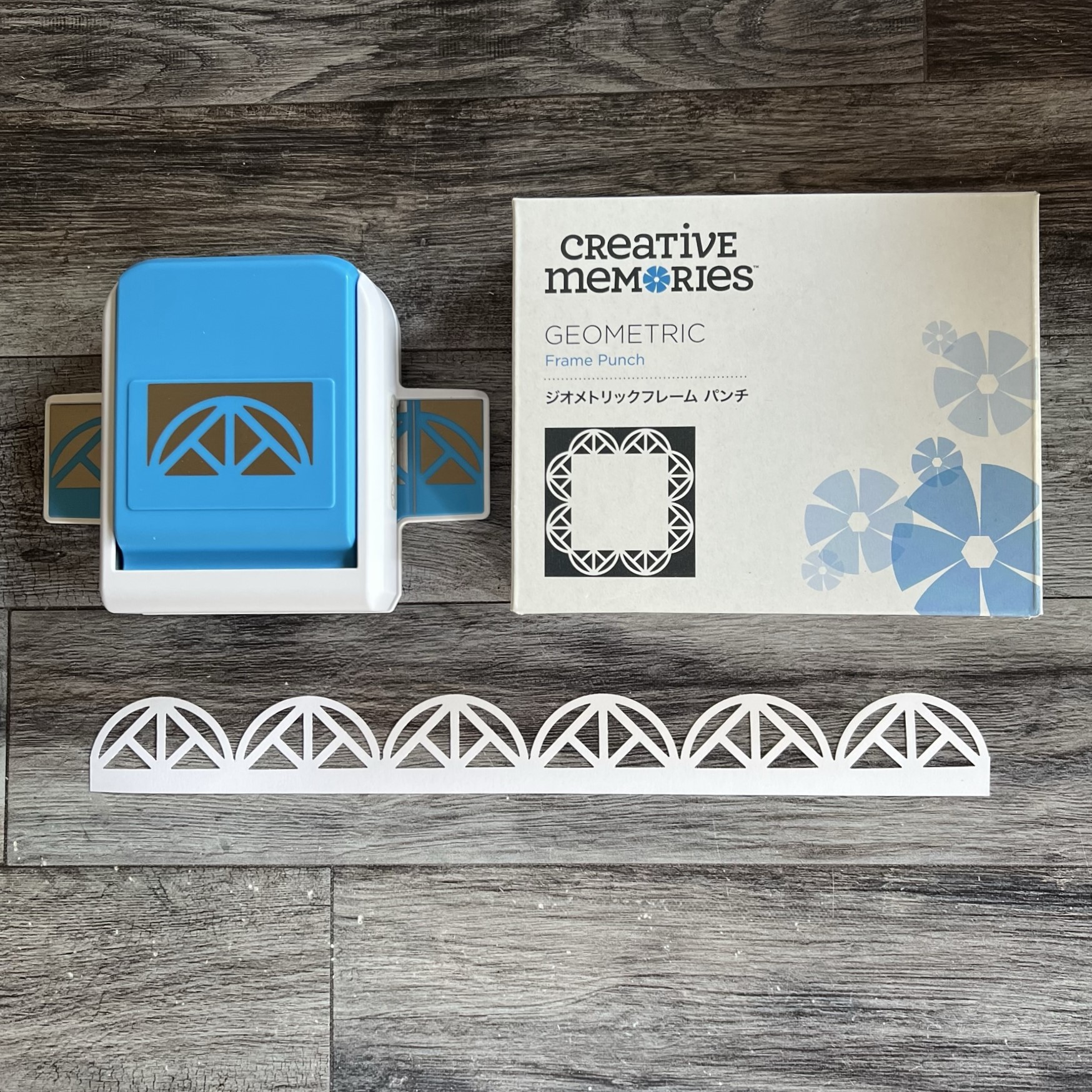 Geometric Frame Punch - Tessa Scrapbooks