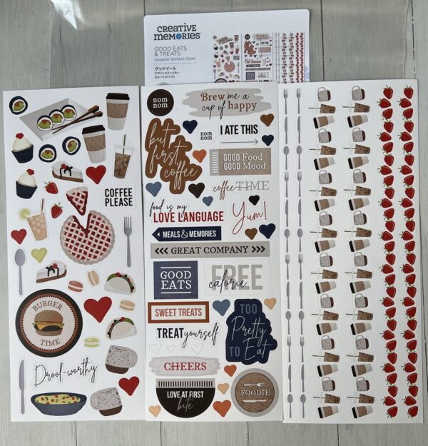 Good Eats & Treats Stickers – Tessa Scrapbooks