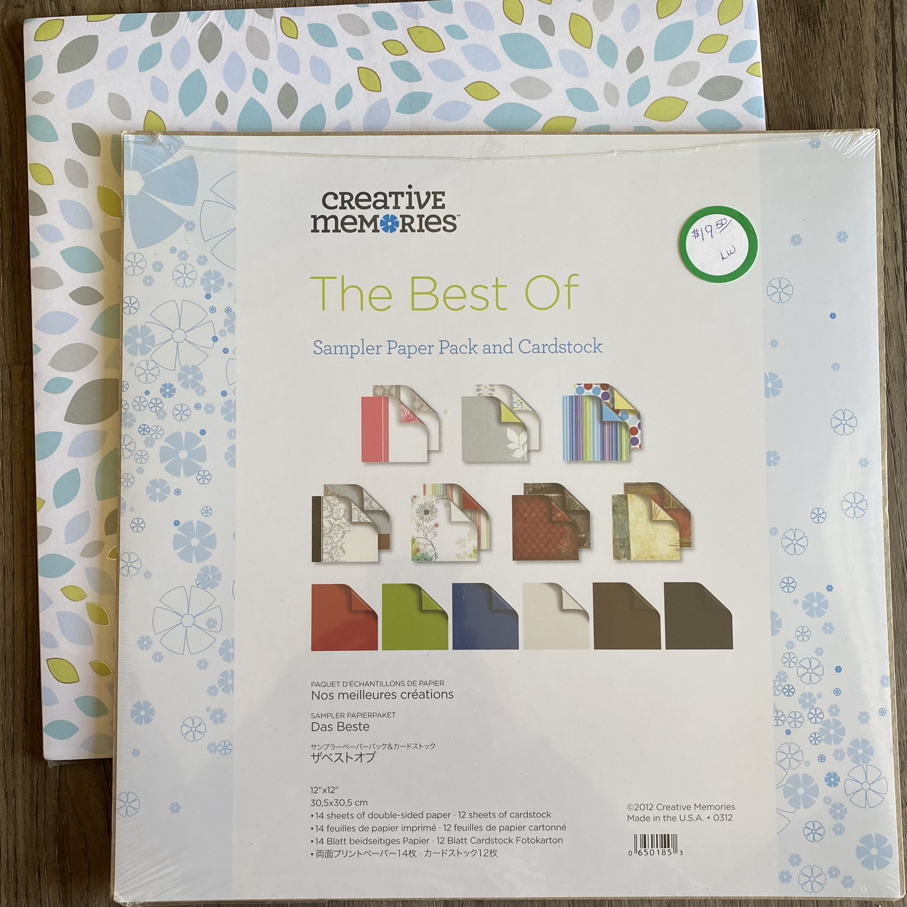 The Best Of...Sampler Paper and Cardstock Pack 12x12 - Tessa Scrapbooks