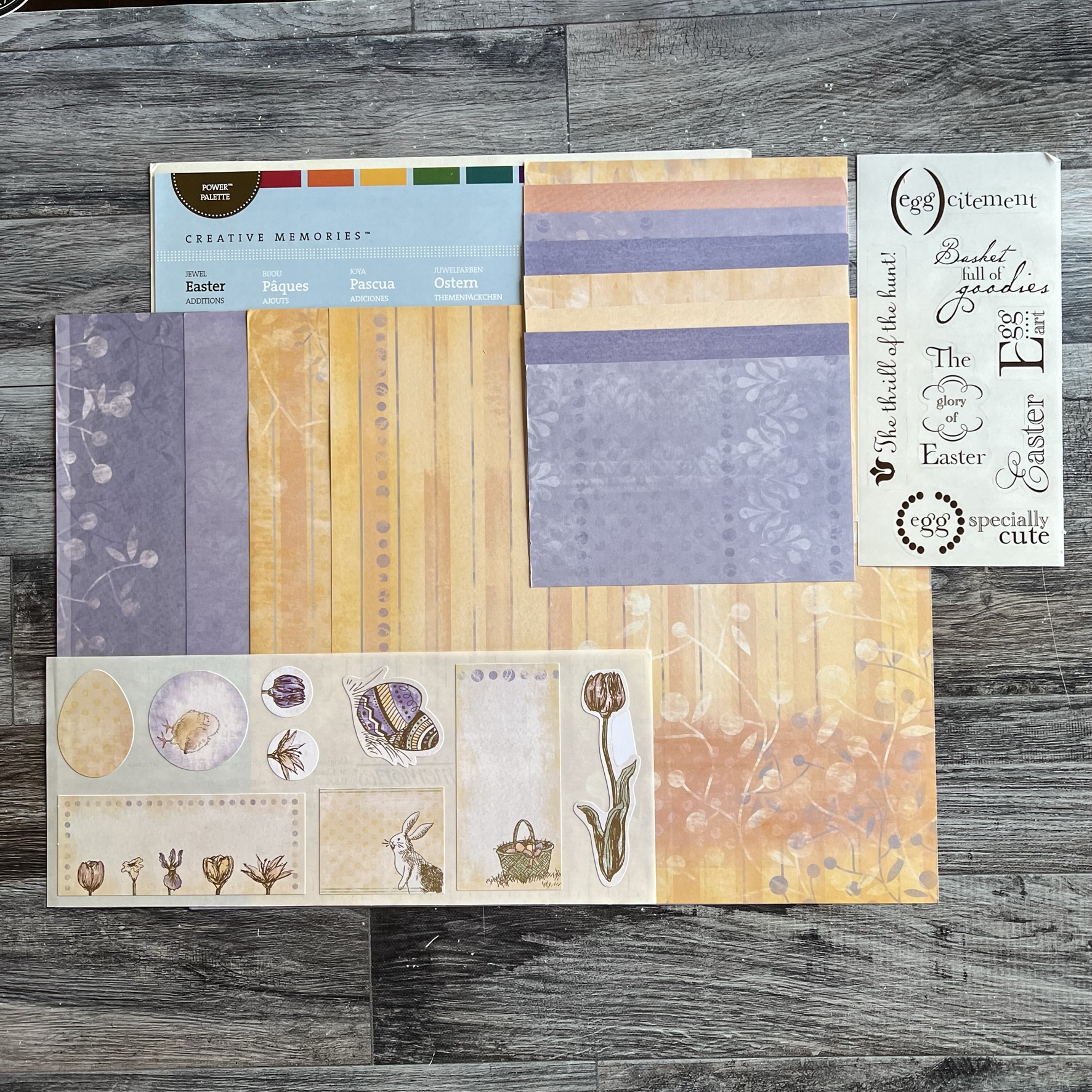 Jewel Easter Additions - Tessa Scrapbooks