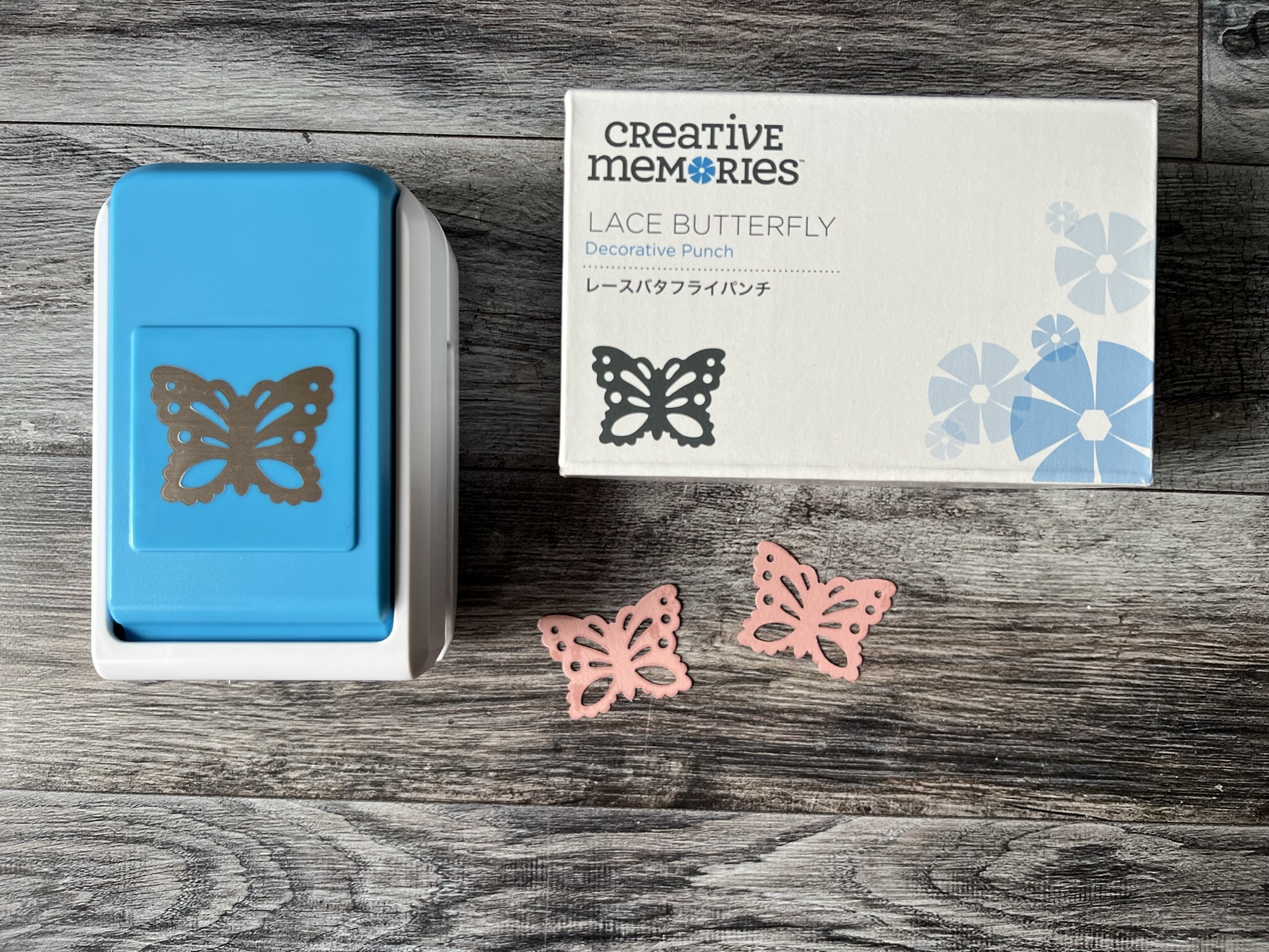 Lace Butterfly Decorative Punch - Tessa Scrapbooks