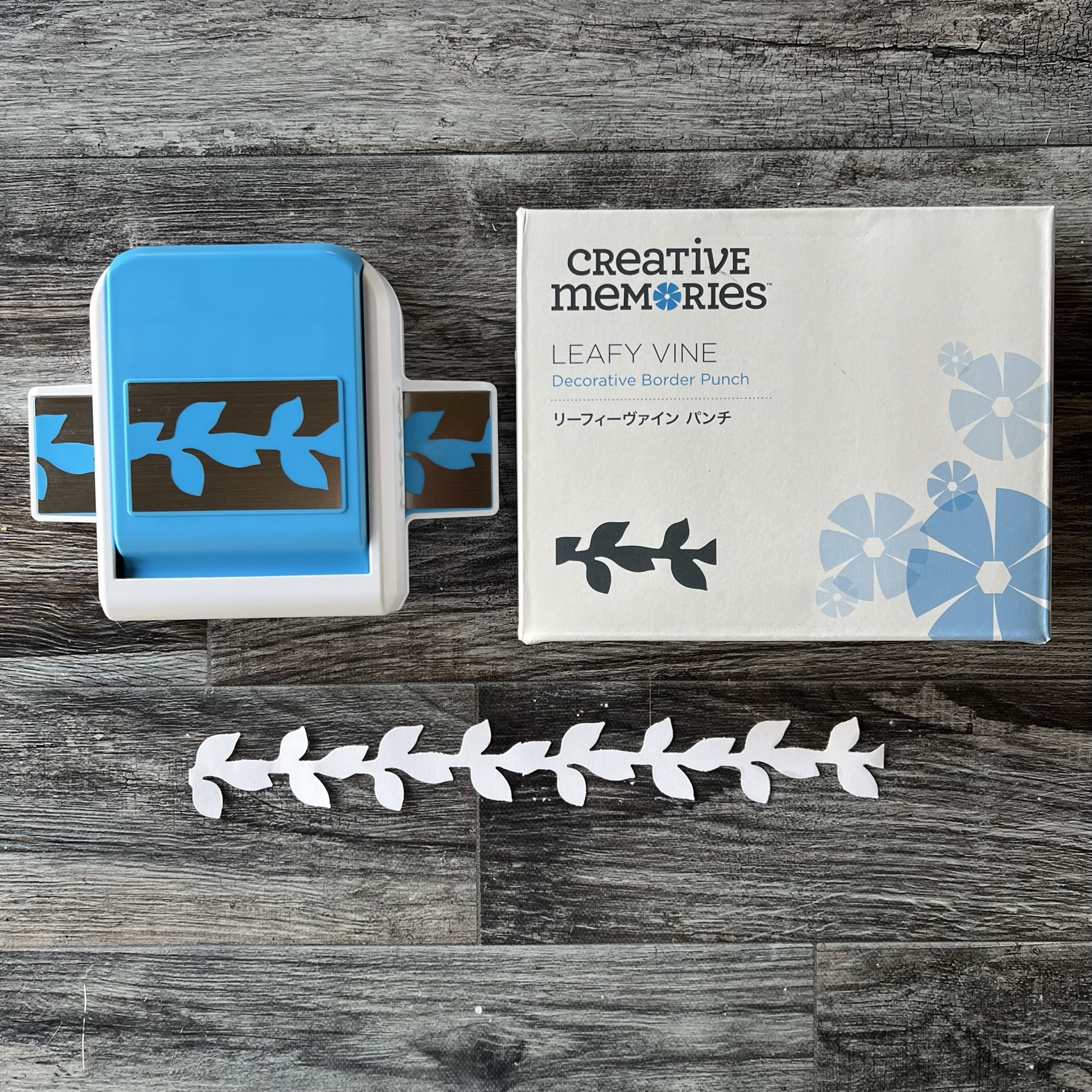 Leafy Vine Decorative Border Punch - Tessa Scrapbooks