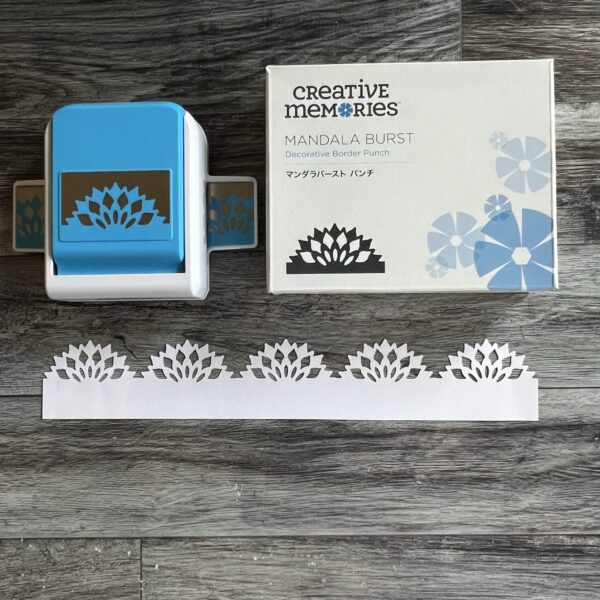 Mandala Burst Decorative Border Punch – Tessa Scrapbooks