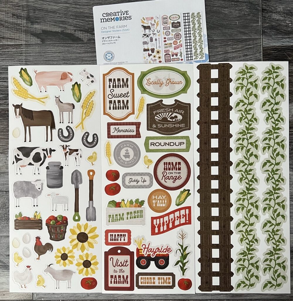 On The Farm Stickers – Tessa Scrapbooks
