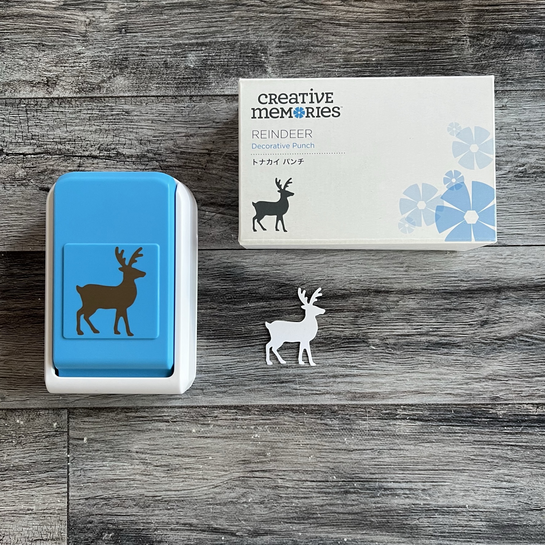 Reindeer Decorative Punch - Tessa Scrapbooks