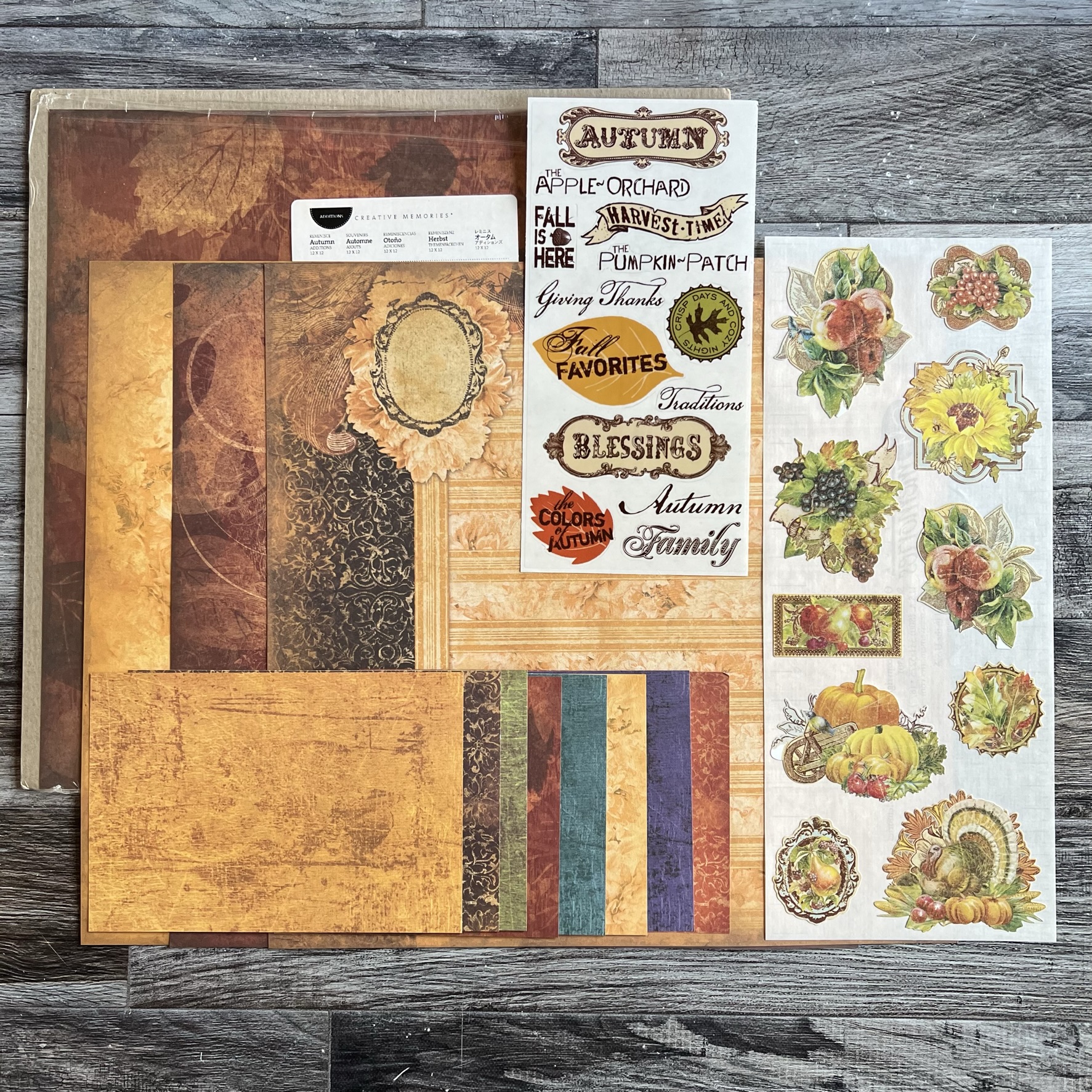Reminisce Autumn Addition - Tessa Scrapbooks