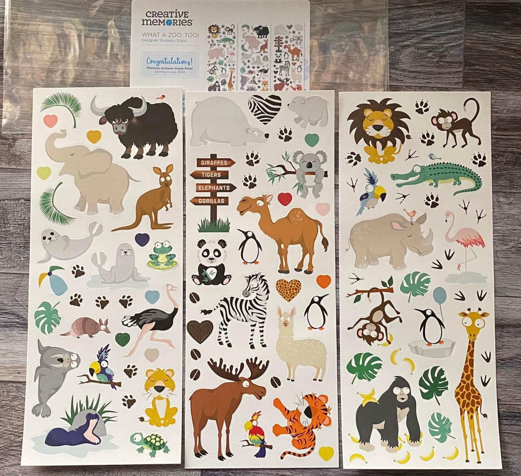 What A Zoo, Too! Decorative Bundle – Tessa Scrapbooks