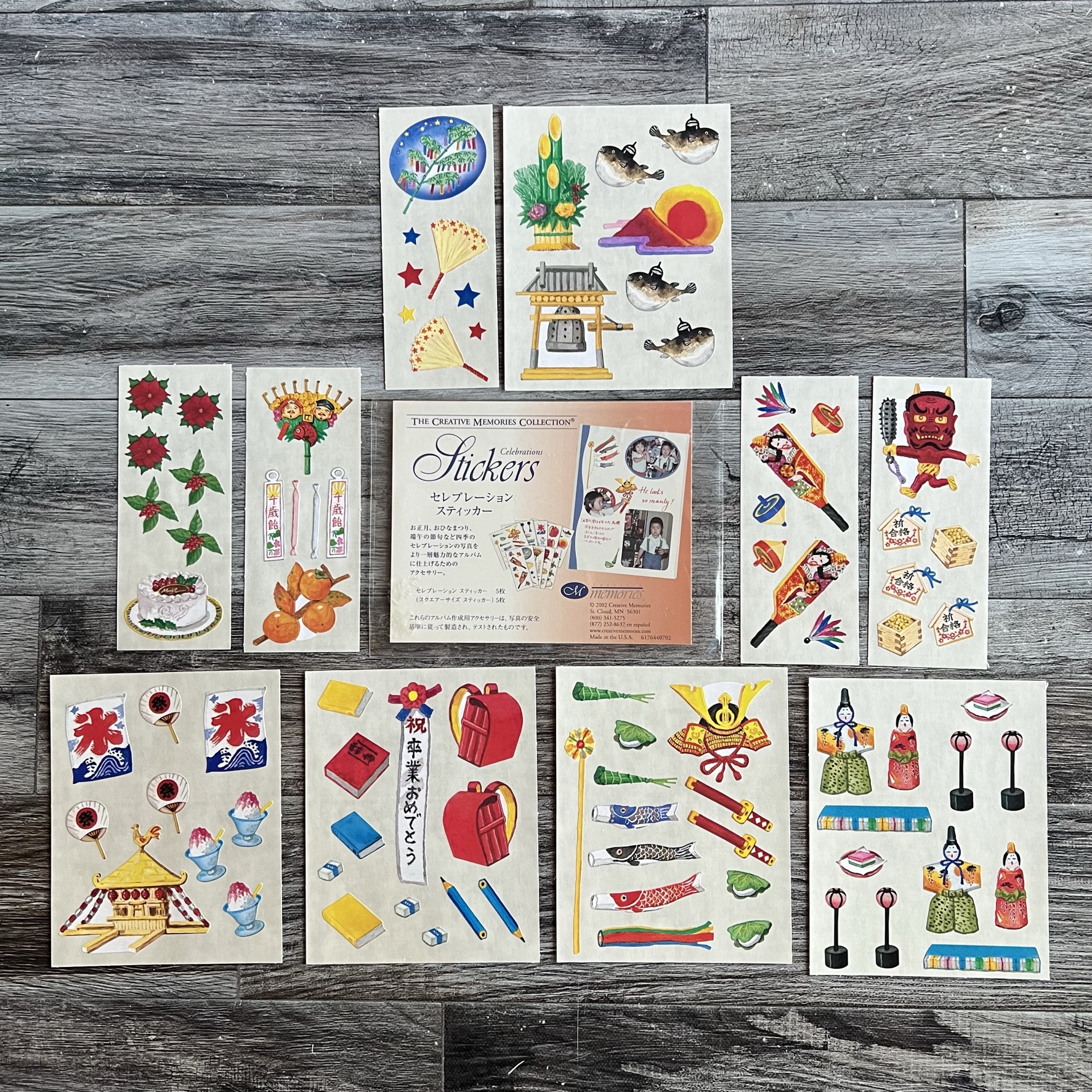 Asian Celebration Stickers - Tessa Scrapbooks