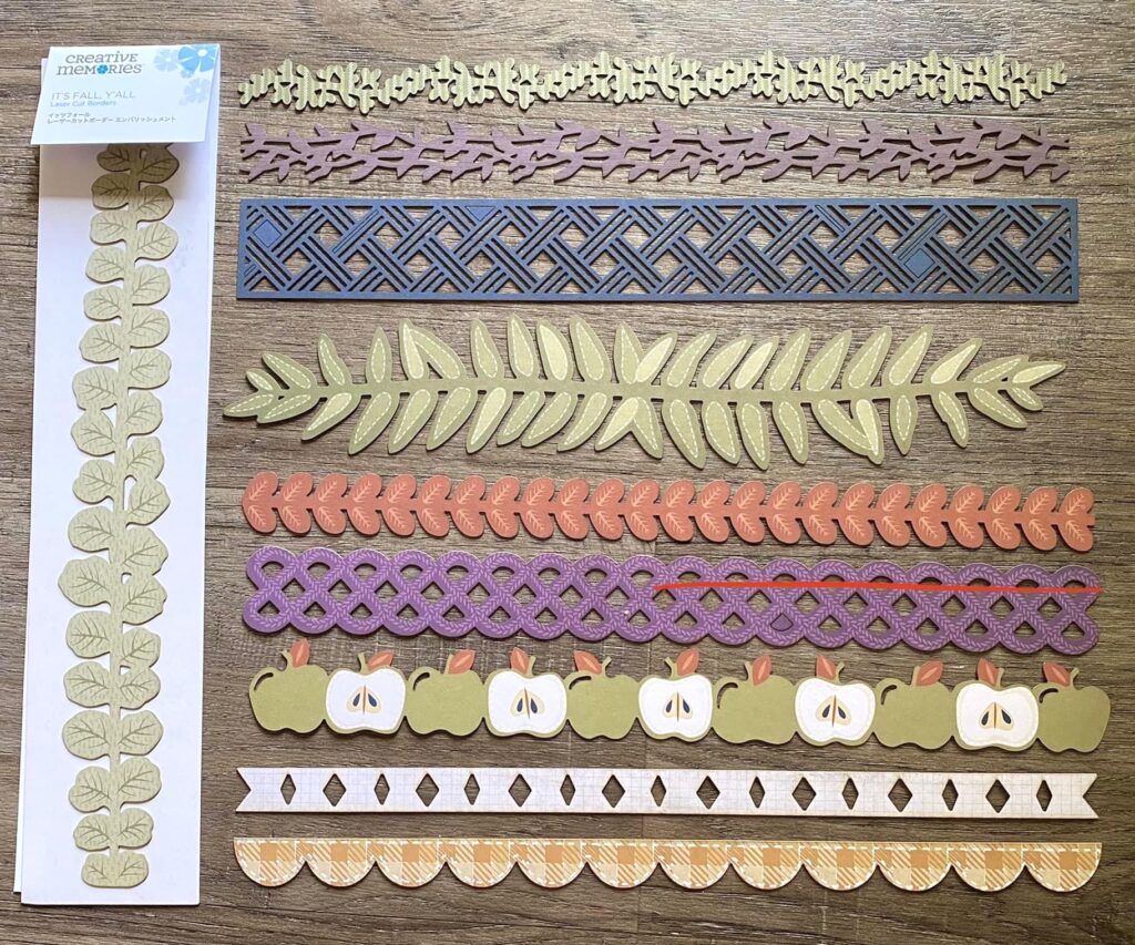 Italy Laser Cut Borders – Tessa Scrapbooks