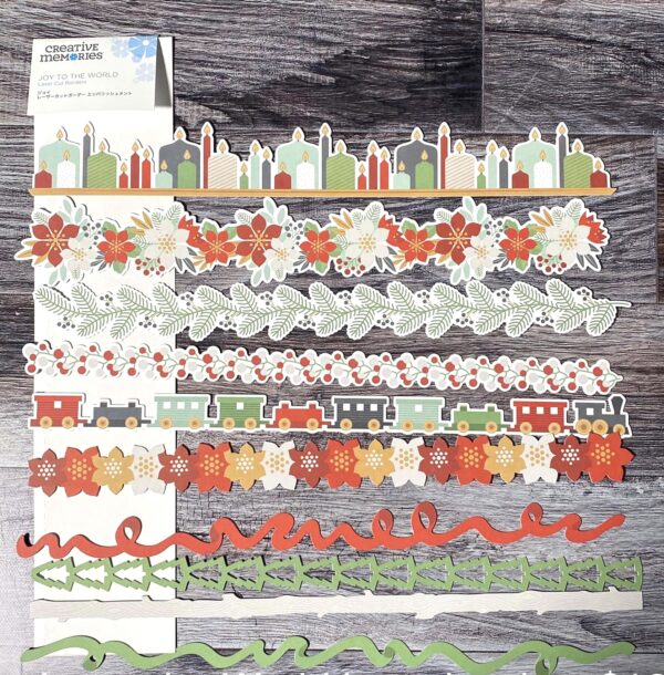 Joy To The World Laser Cut Borders – Tessa Scrapbooks