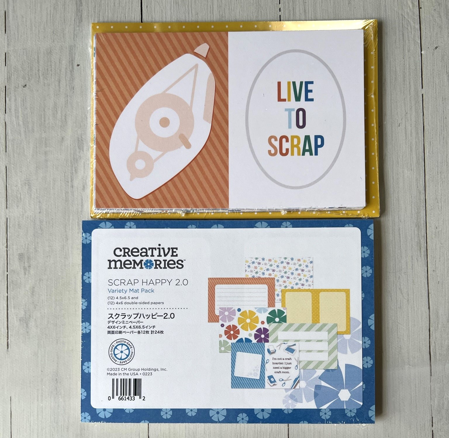 Scrap Happy 2.0 Variety Mat Pack by Creative Memories - Tessa Scrapbooks