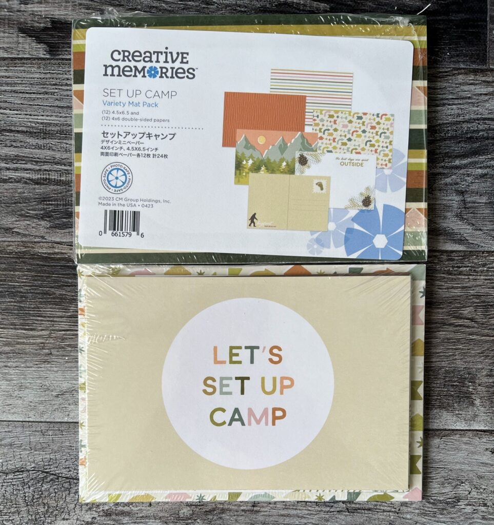 Set Up Camp Variety Mat Pack – Tessa Scrapbooks