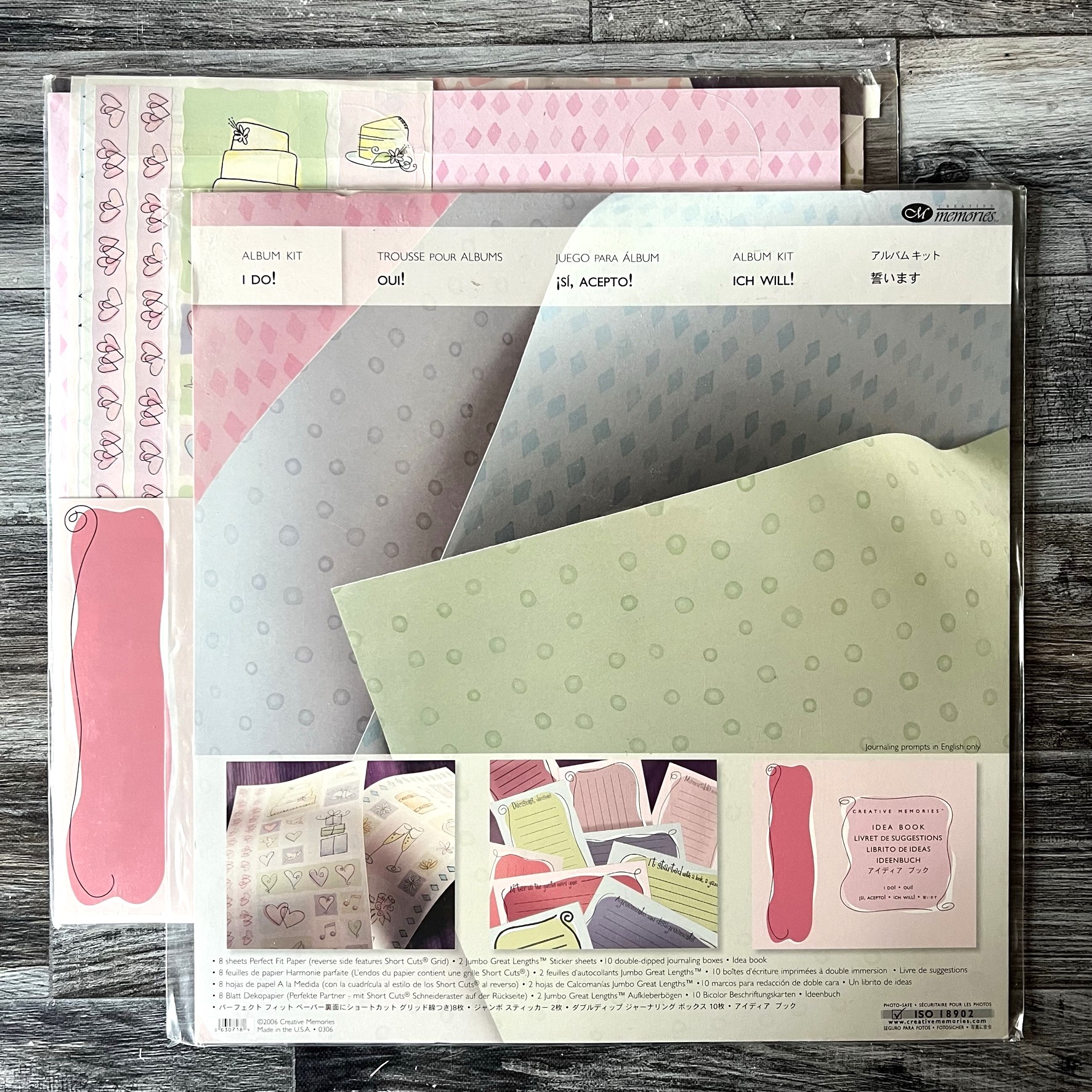 I Do! Album Kit - Tessa Scrapbooks