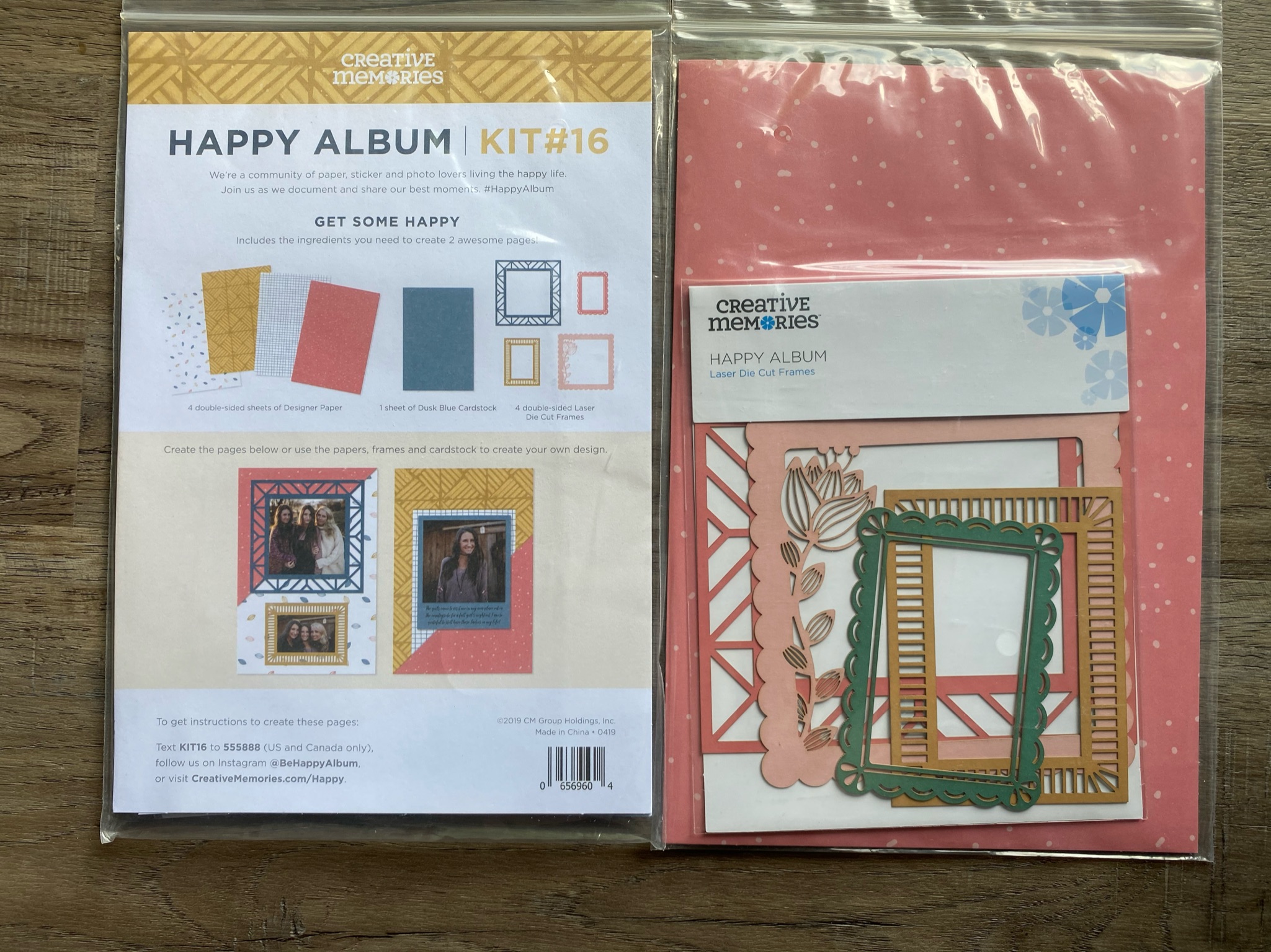 Scrap Journal Happy Album Paper Kit #16 - Tessa Scrapbooks