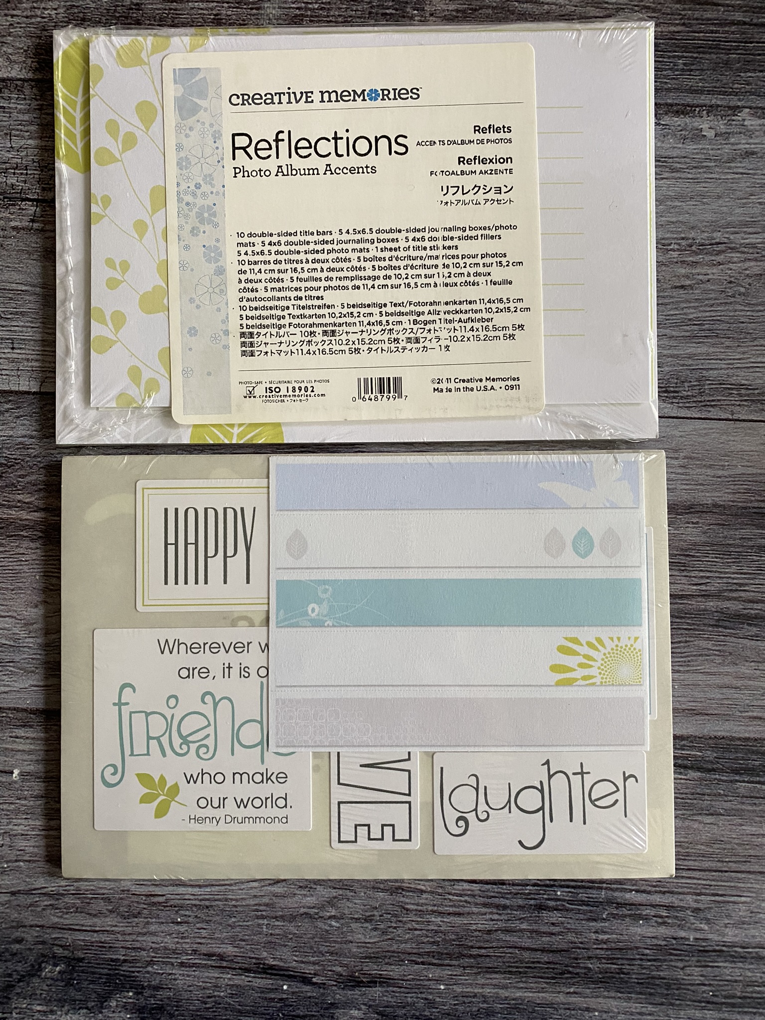 Reflections Photo Album Accents - Tessa Scrapbooks