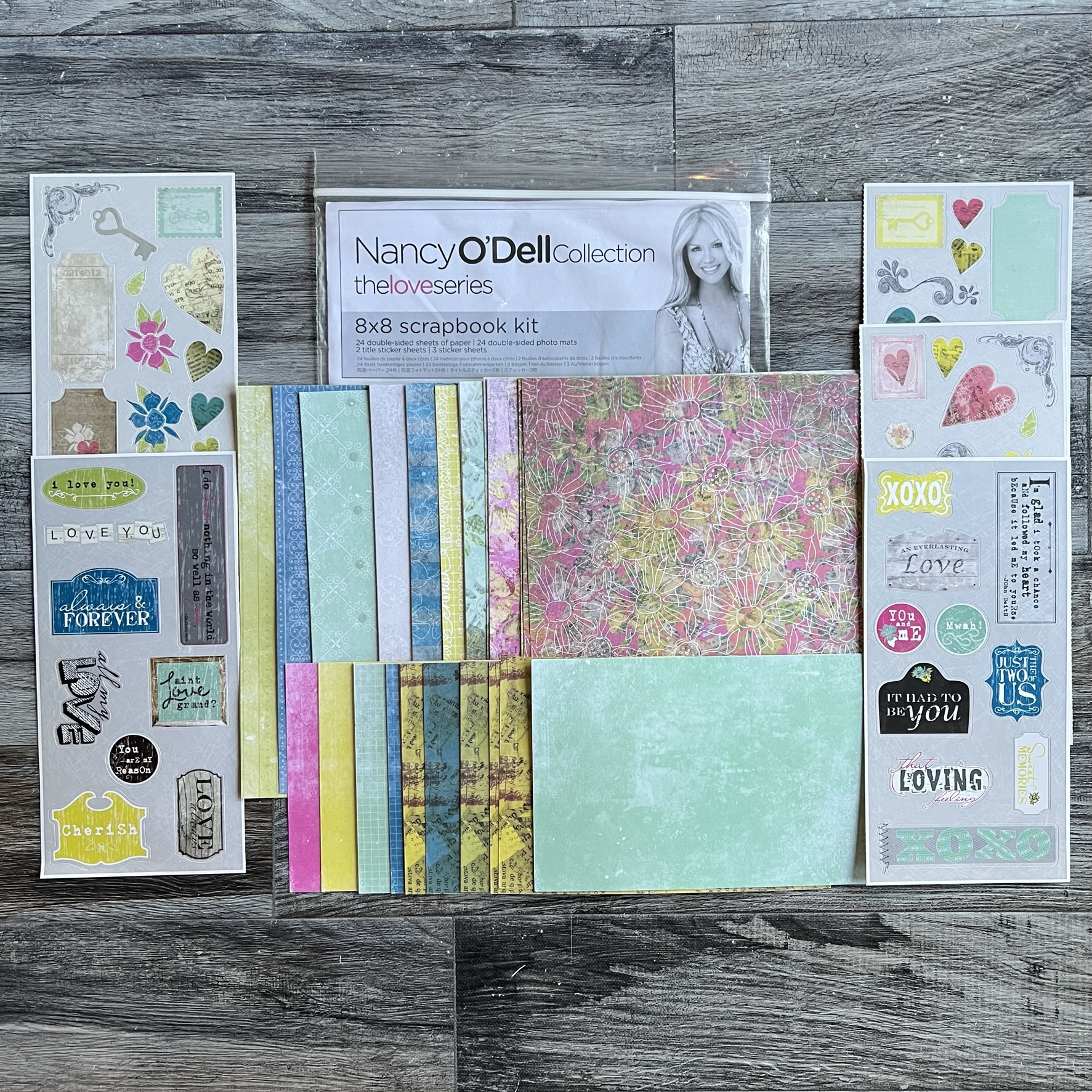 8x8 Love Album Kit - Tessa Scrapbooks