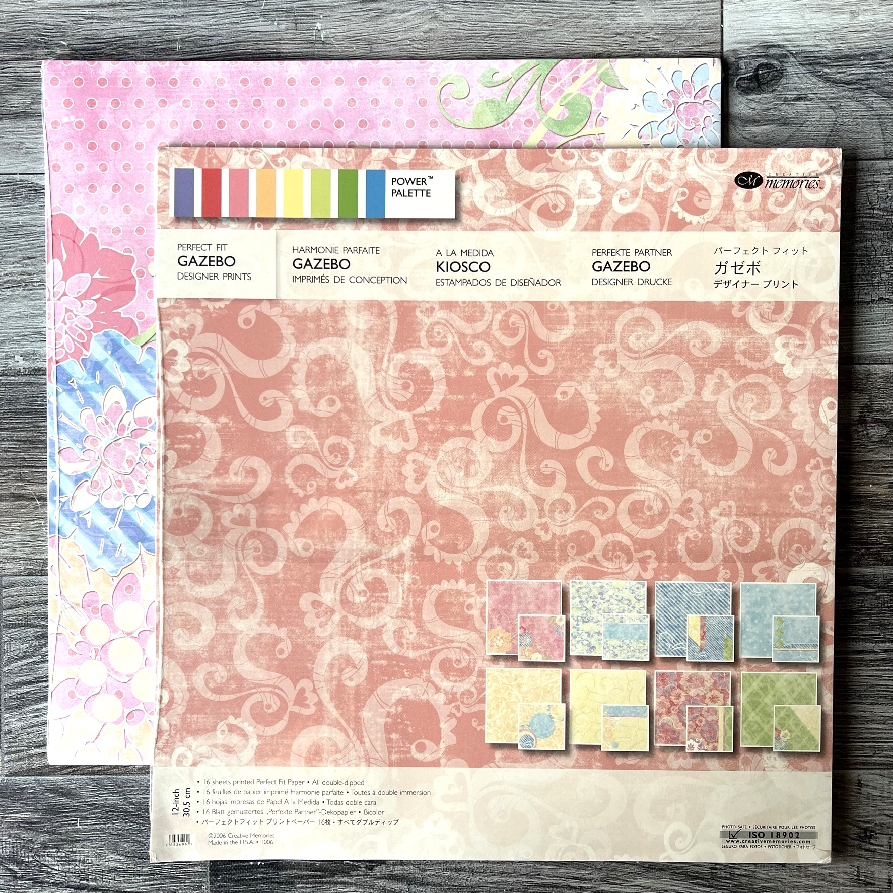Gazebo Prints Perfect Fit 12x12 Paper Pack - Tessa Scrapbooks