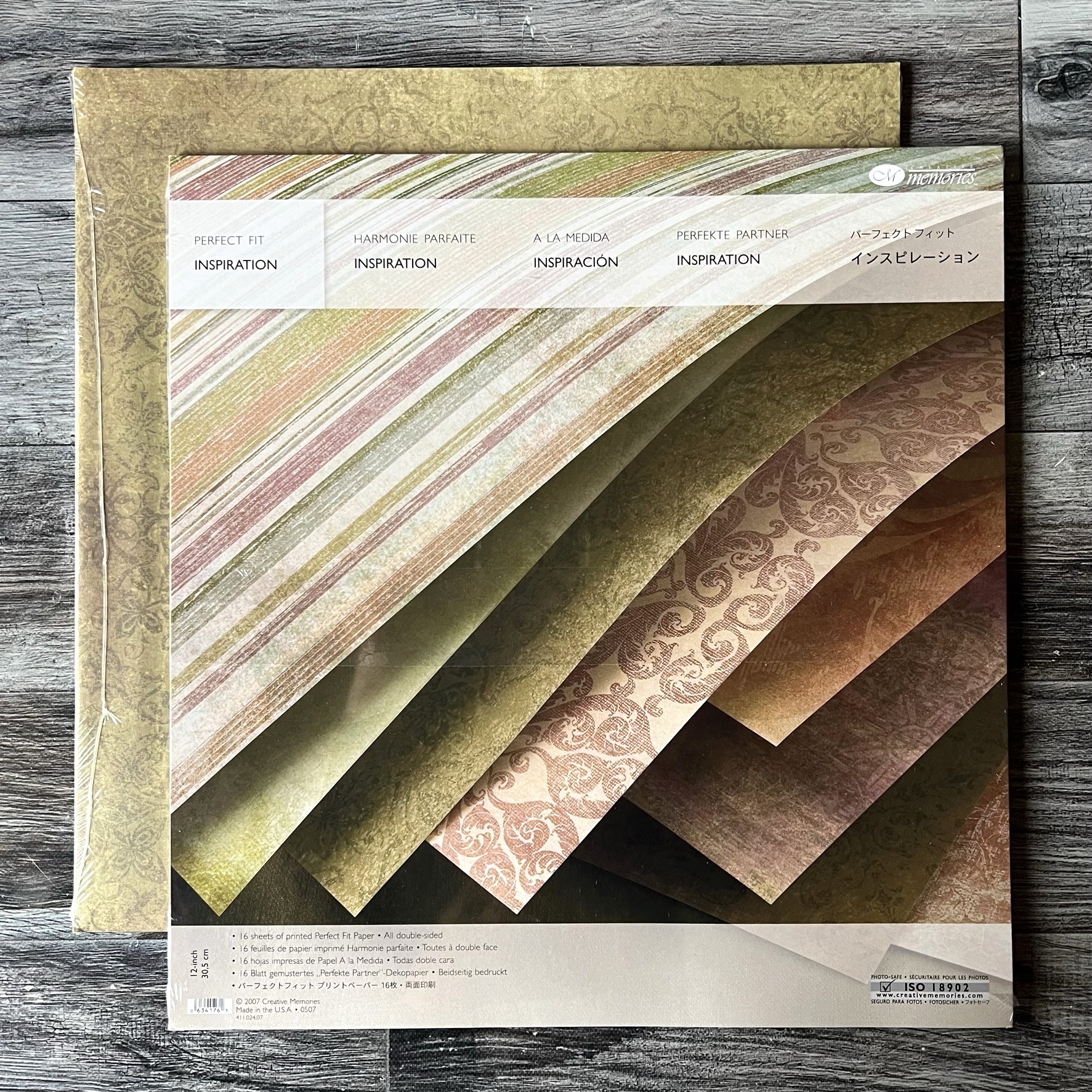 Perfect Fit Inspiration Paper Pack - Tessa Scrapbooks