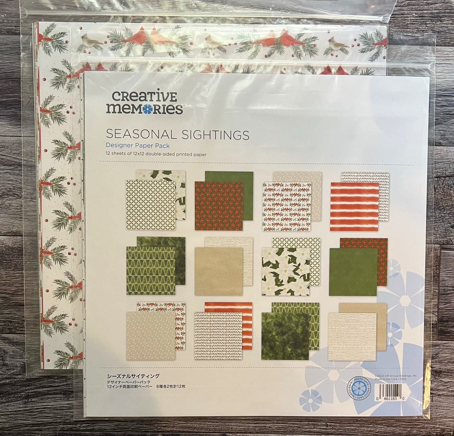 Seasonal Sightings Designer Paper Pack - Tessa Scrapbooks