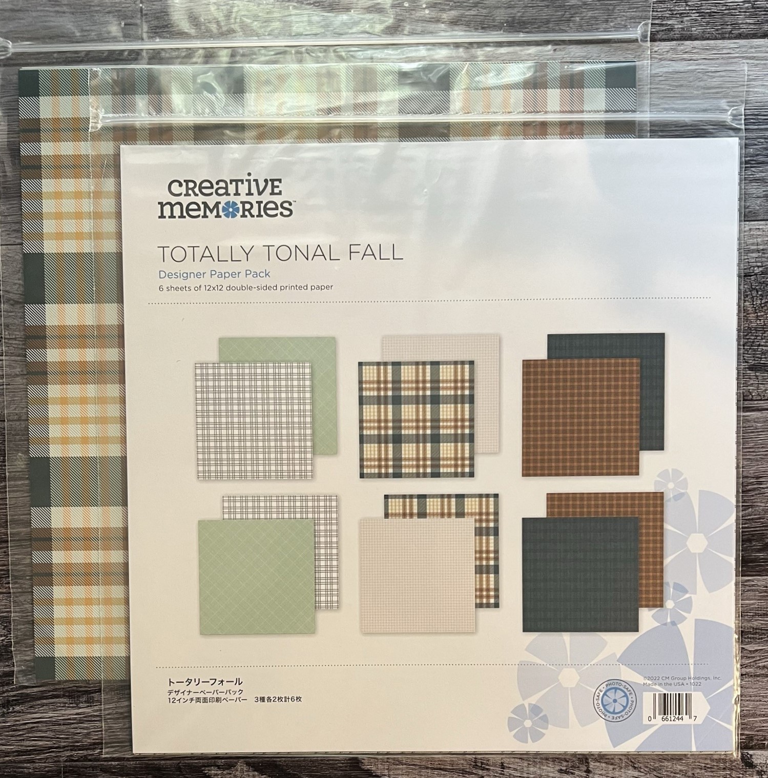 Totally Tonal Fall Designer Paper Pack - Tessa Scrapbooks
