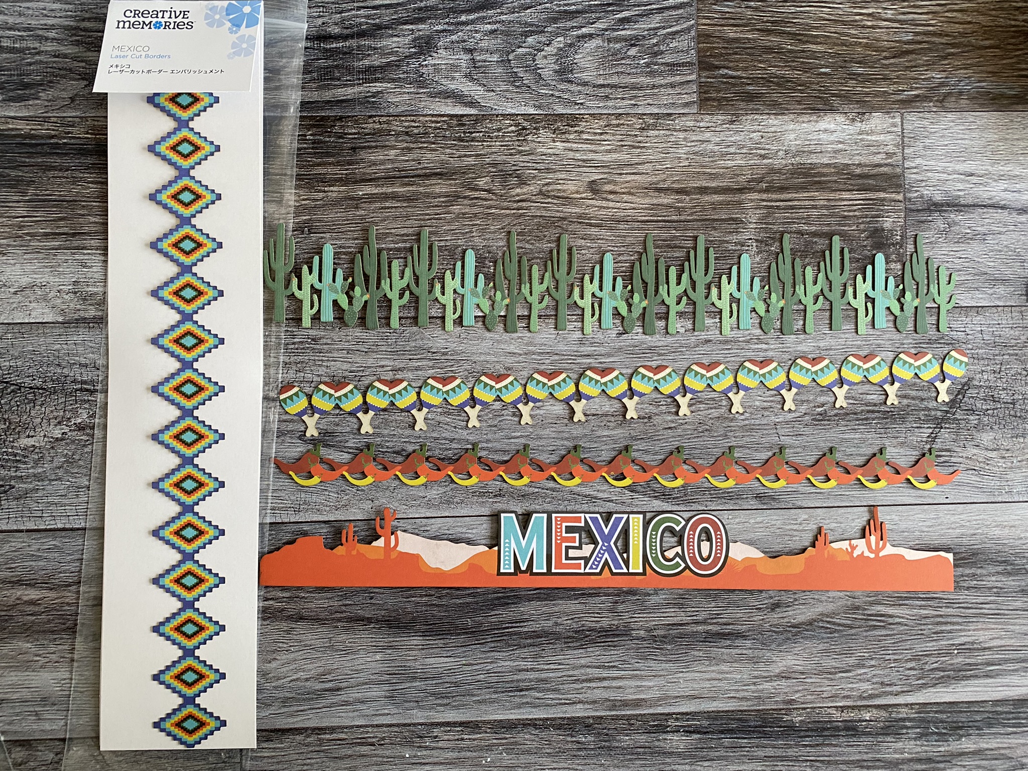 Mexico Laser Cut Borders - Tessa Scrapbooks