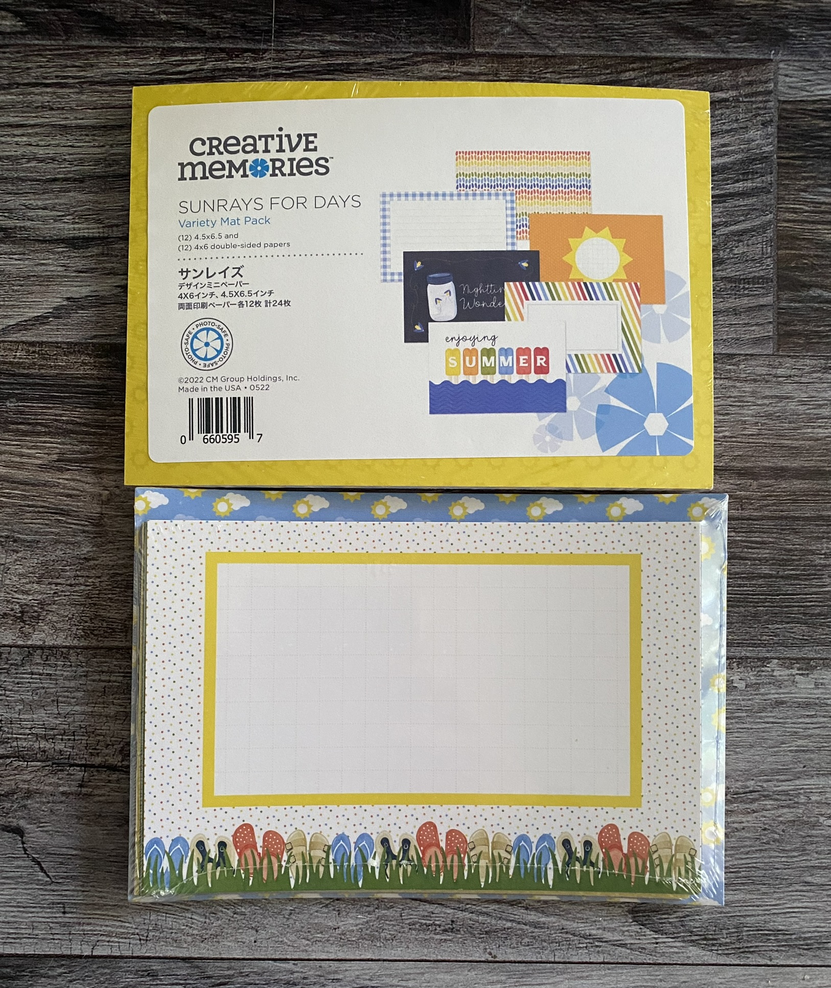 Sunrays For Days Variety Mat Pack - Tessa Scrapbooks