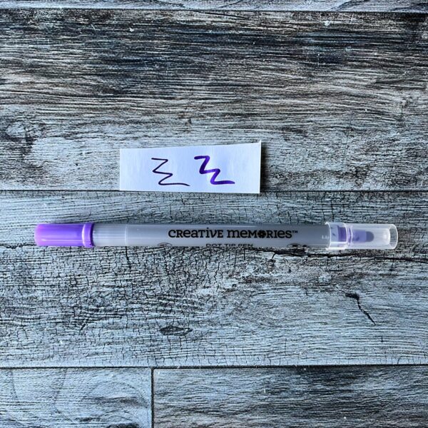 Metallic Violet Dot-Tip Pen – Tessa Scrapbooks