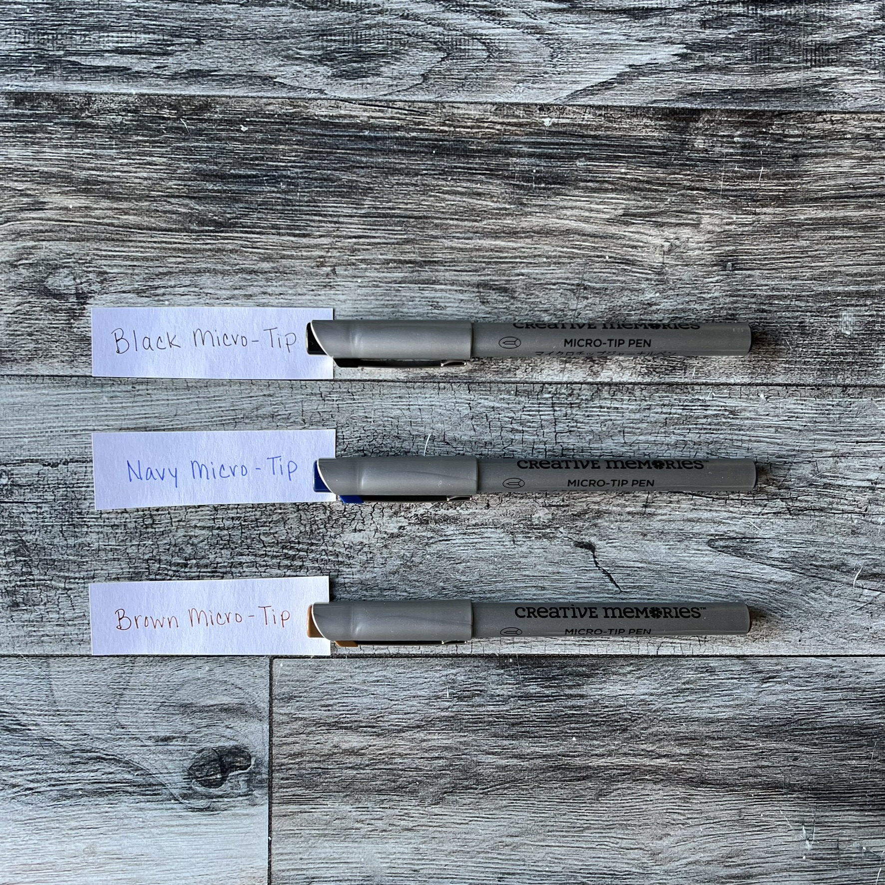 Micro-Tip Pens - Tessa Scrapbooks