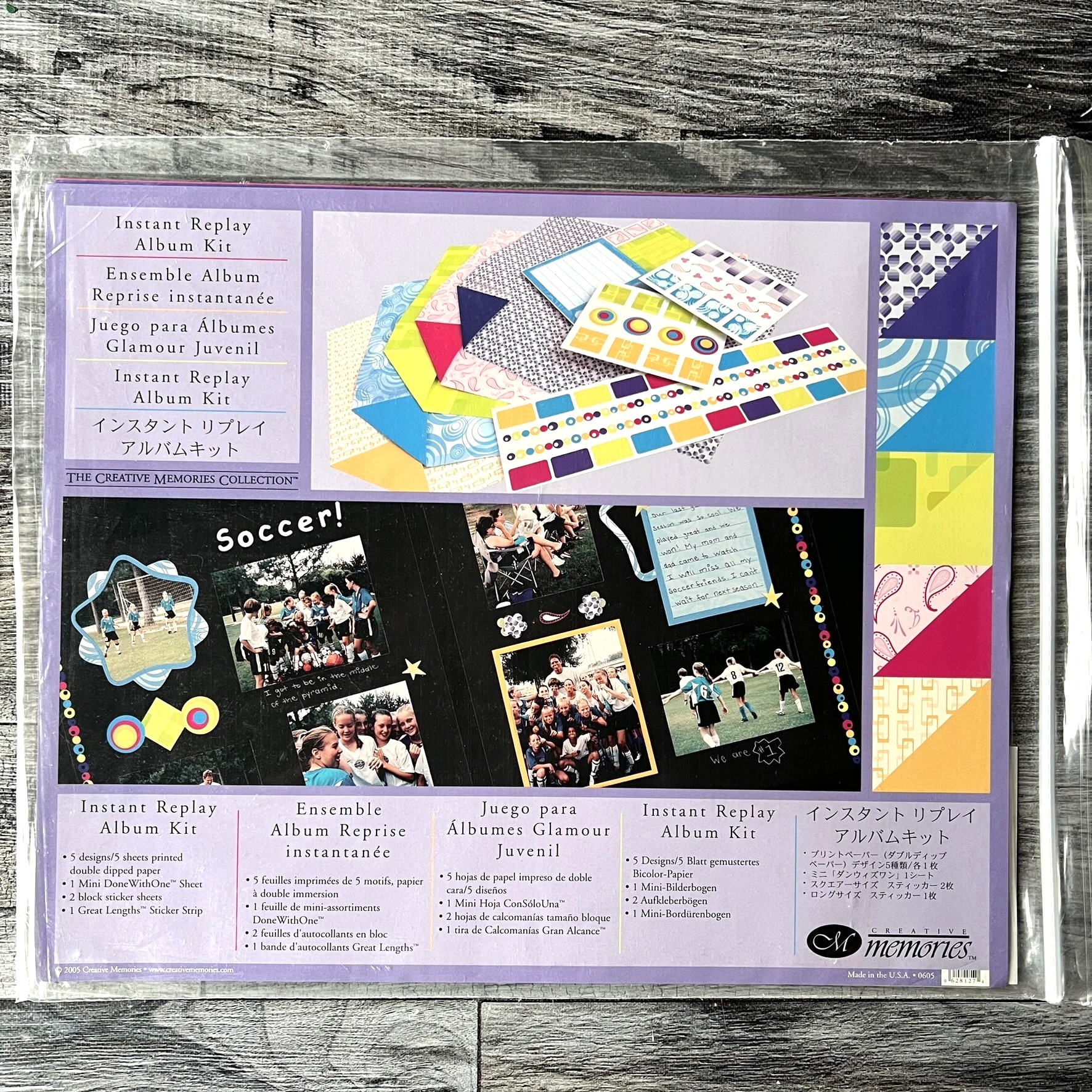 10x12 Instant Replay Album Kit - Tessa Scrapbooks