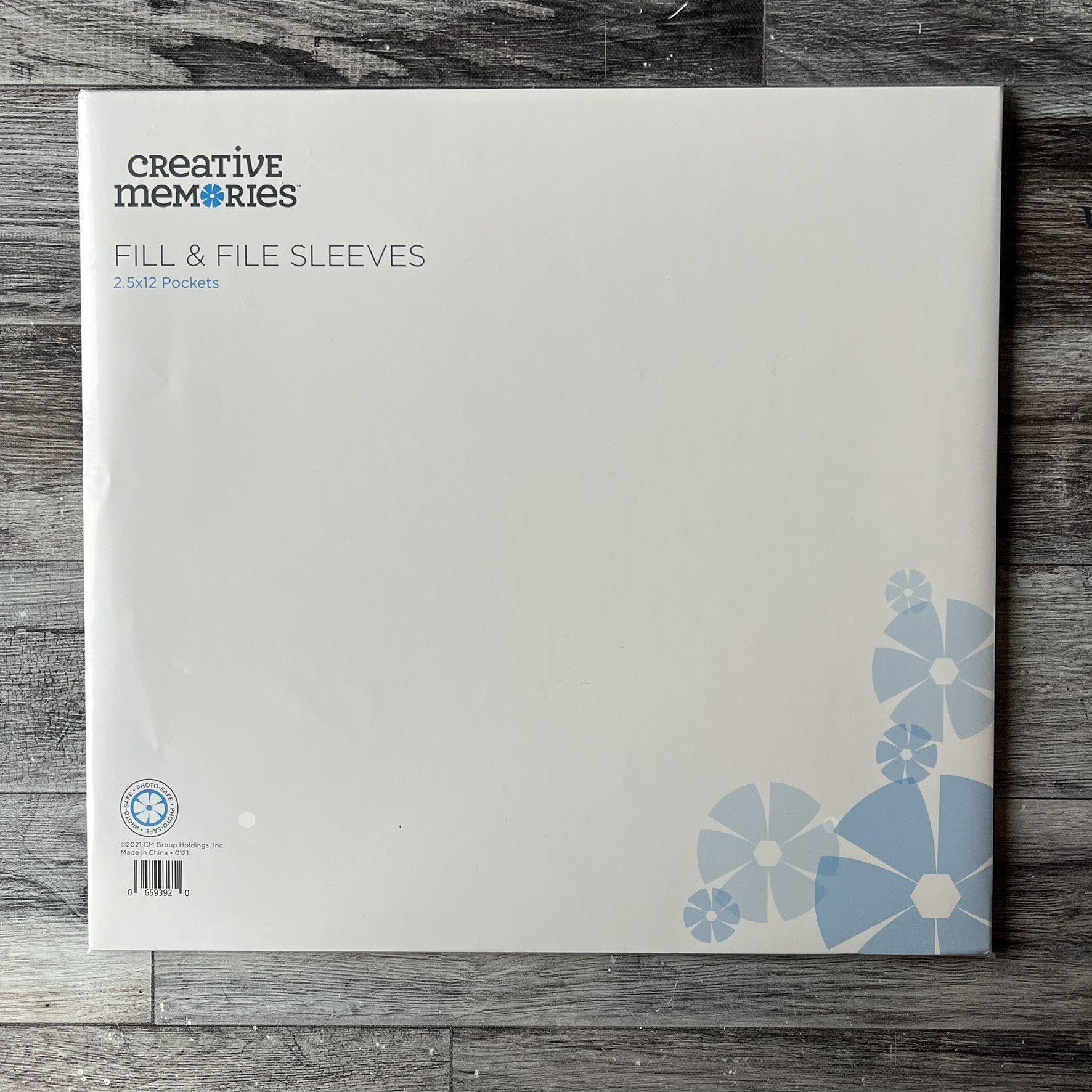 2.5x12 Fill & File Sleeves - Tessa Scrapbooks