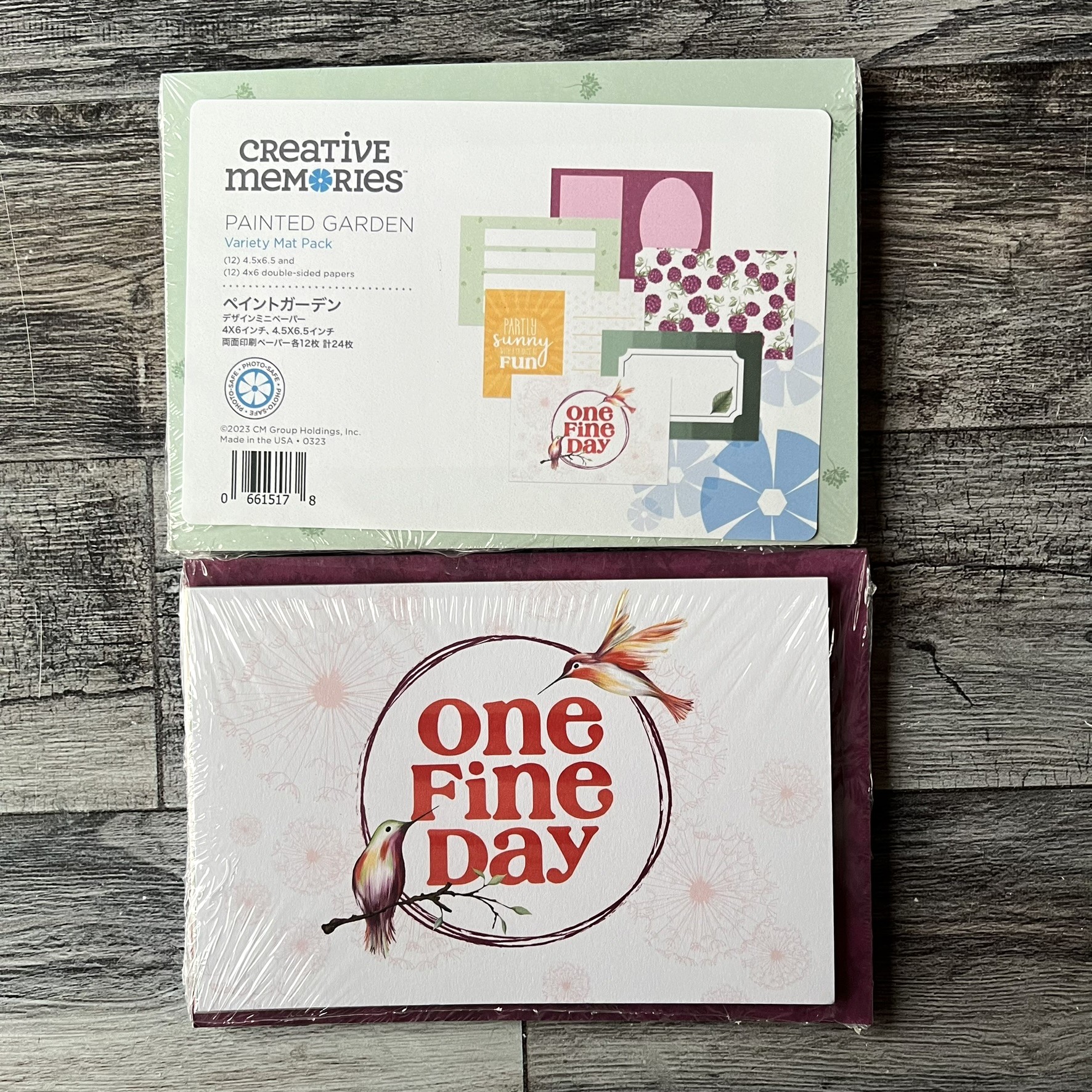 Painted Garden Variety Mat Pack - Tessa Scrapbooks