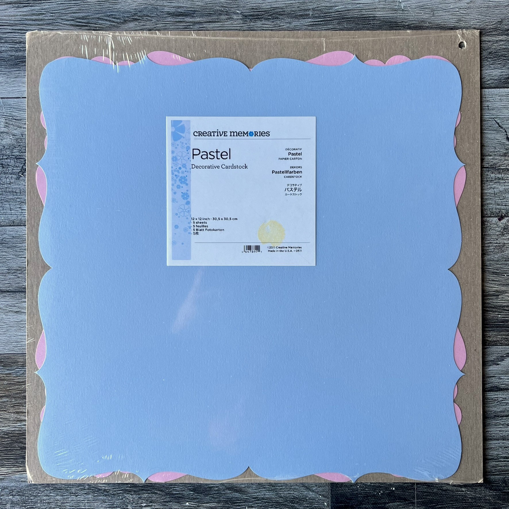 Pastel Decorative Cardstock - Tessa Scrapbooks
