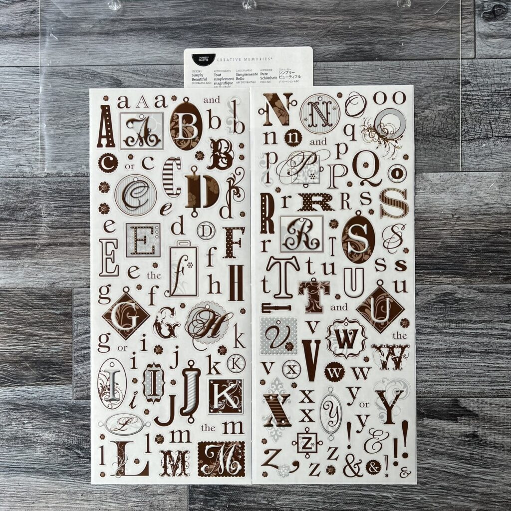 Primary ABC / 123 Stickers – Tessa Scrapbooks