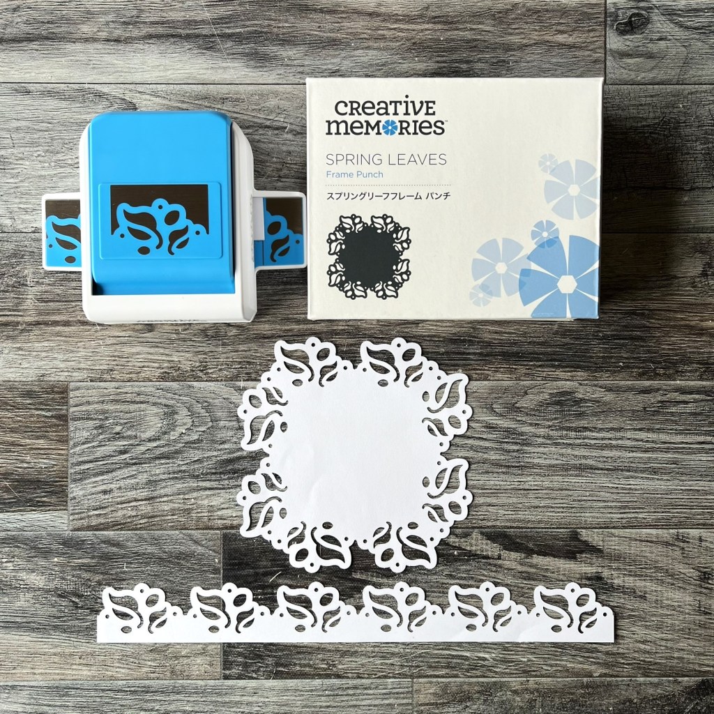 Spring Leaves Frame Punch – Tessa Scrapbooks