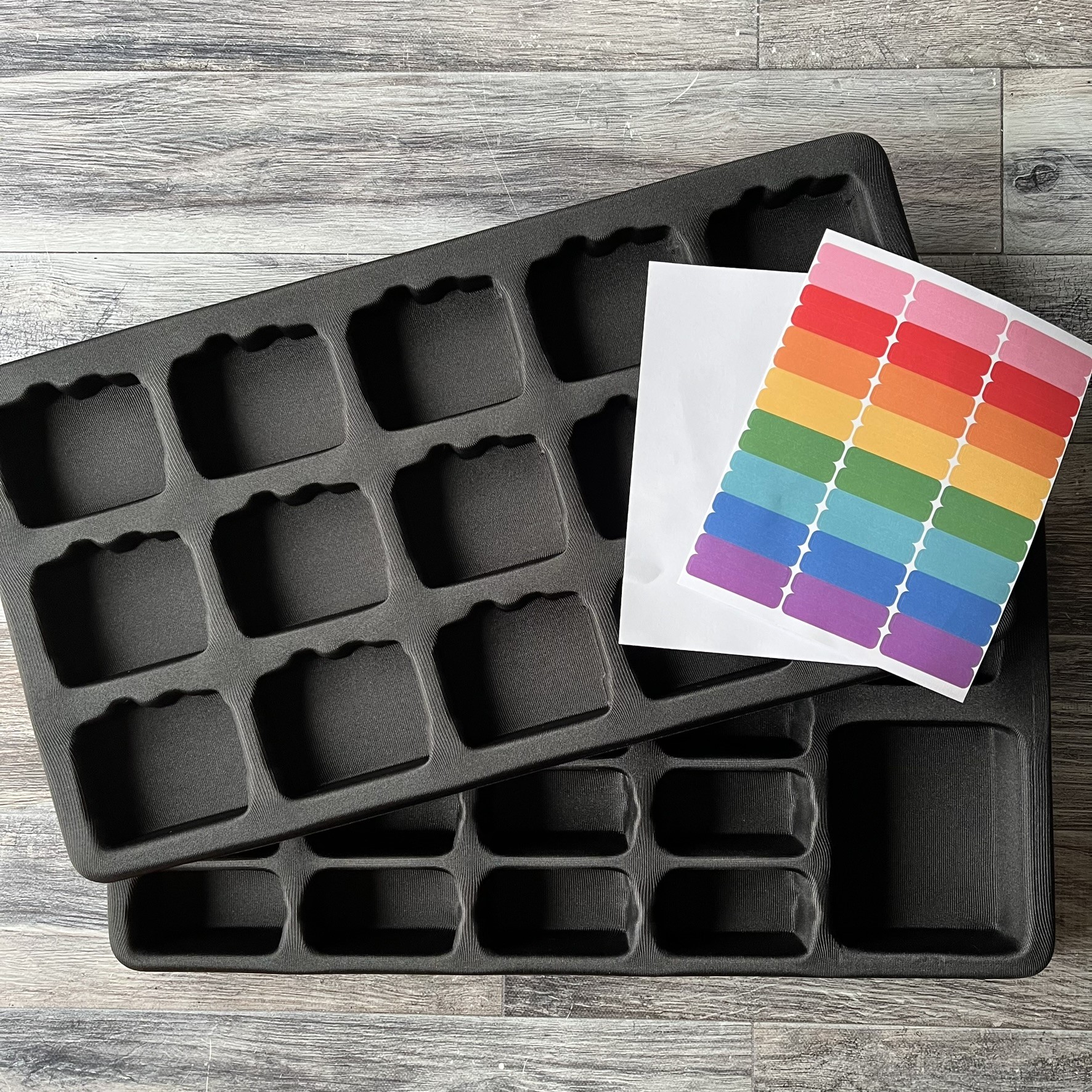 Border Maker Organizer Inserts w/ spots for border maker system - Tessa ...