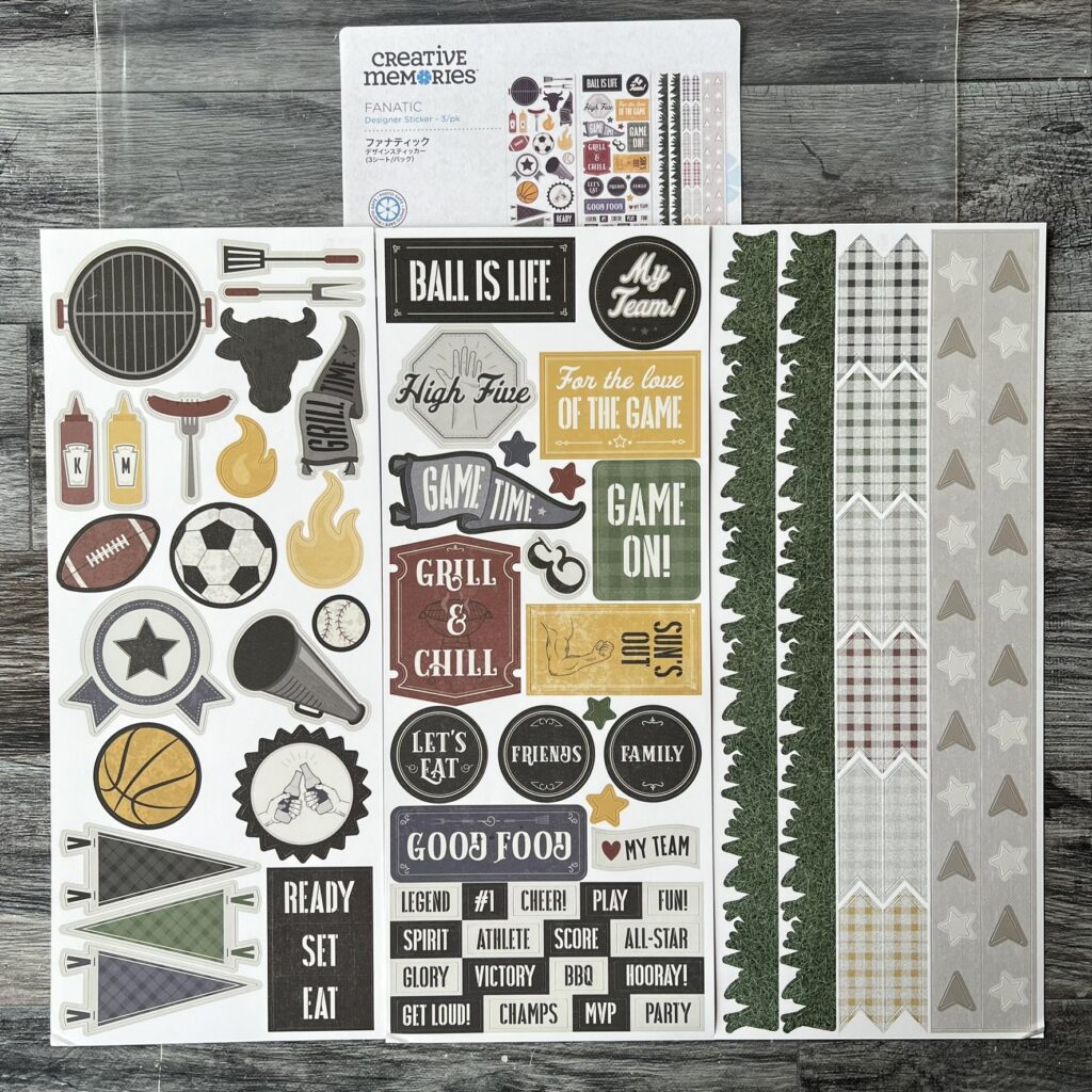 Fanatic Stickers – Tessa Scrapbooks