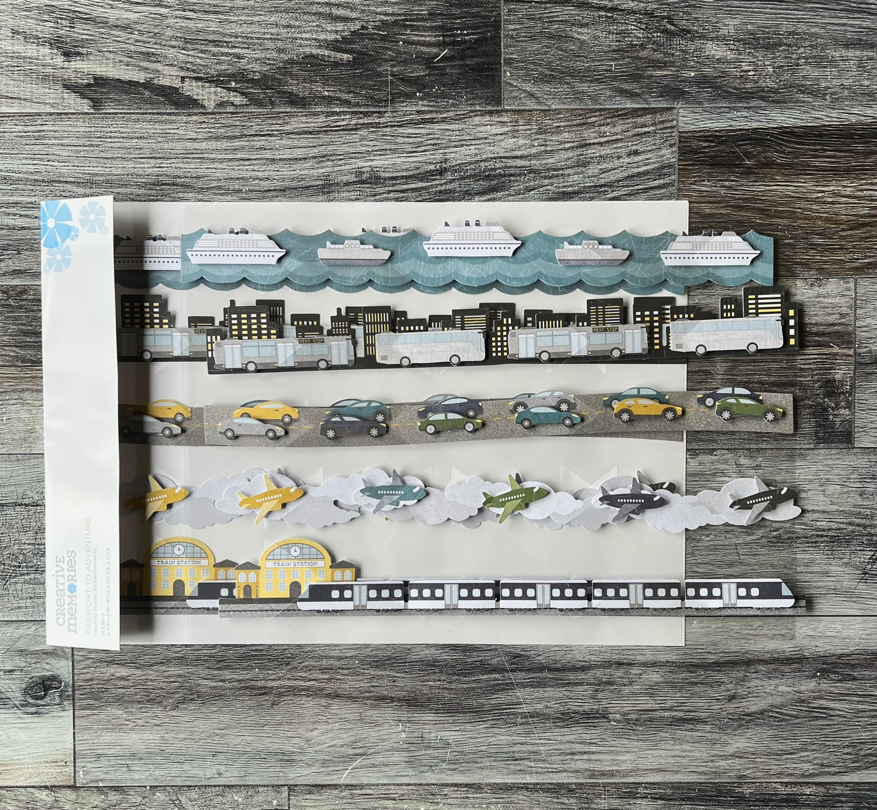 Passport To Adventure Decorative Bundle – Tessa Scrapbooks