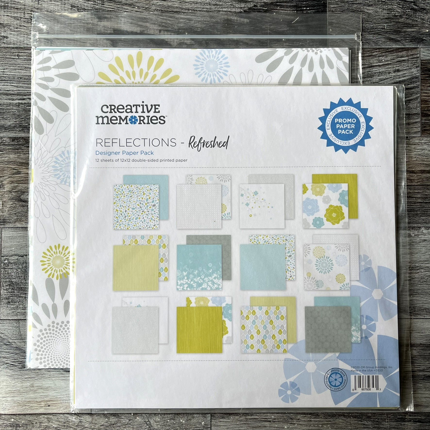 Reflections Refreshed Designer Paper Pack – Tessa Scrapbooks