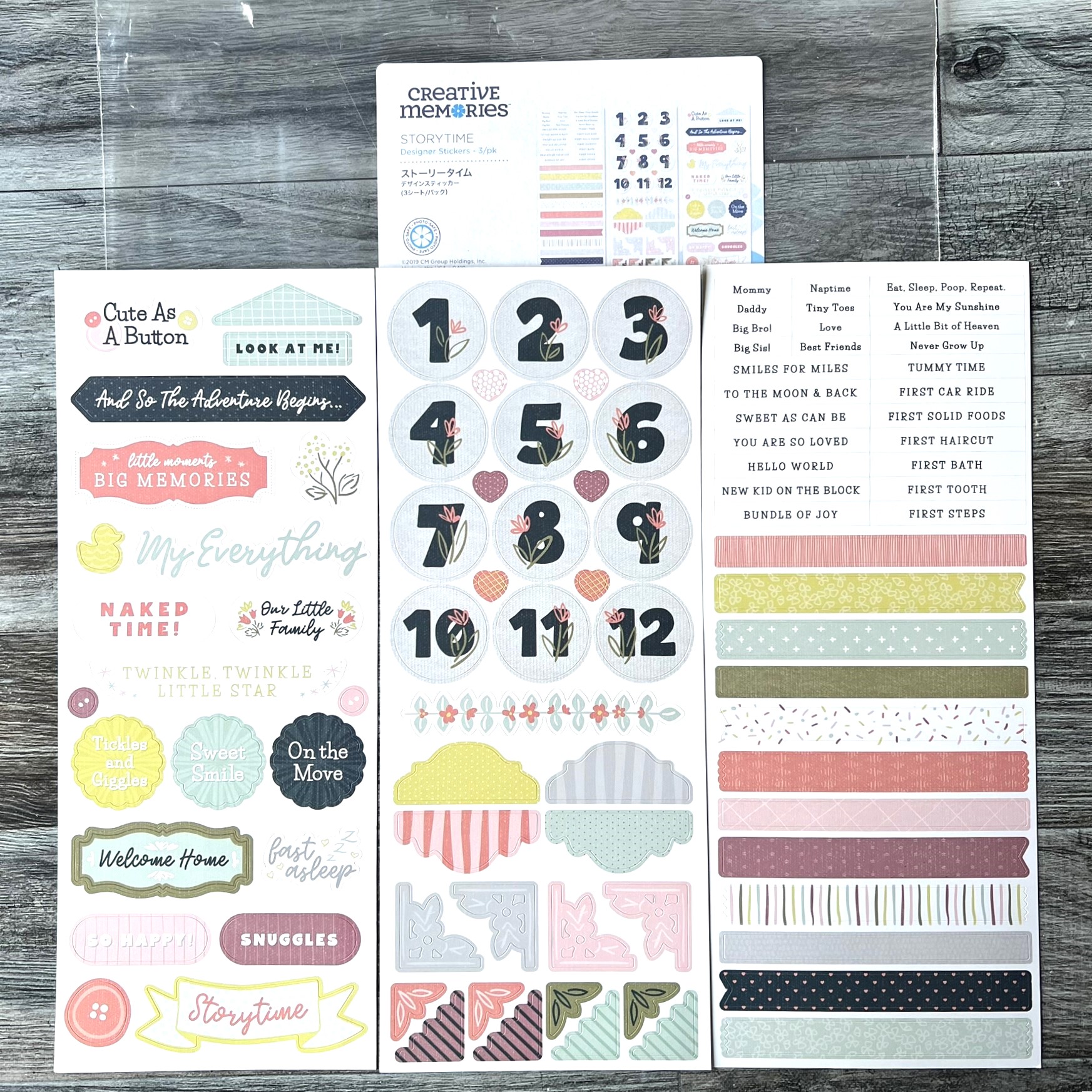 Storytime Stickers - Tessa Scrapbooks