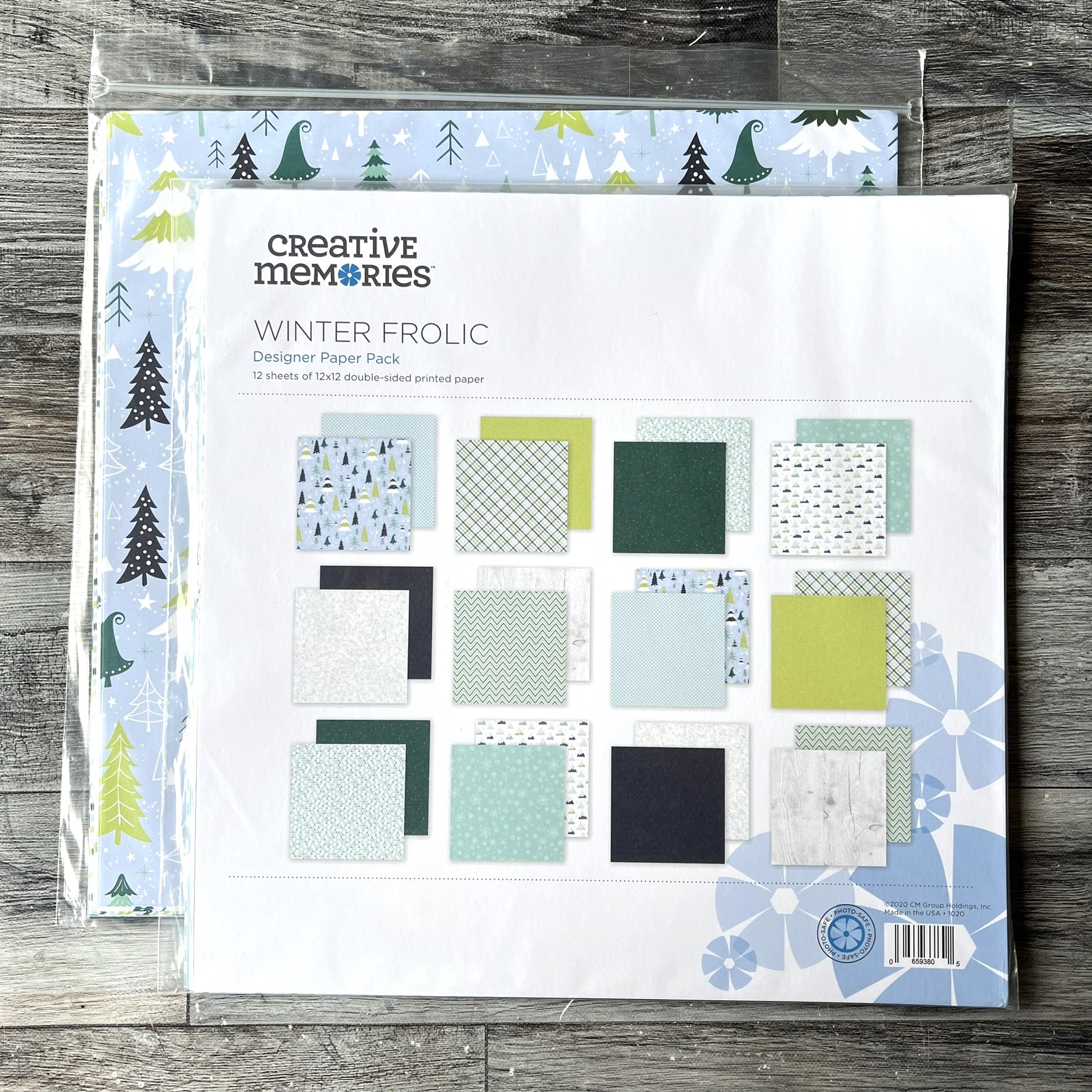 Winter Frolic Designer Paper Pack - Tessa Scrapbooks