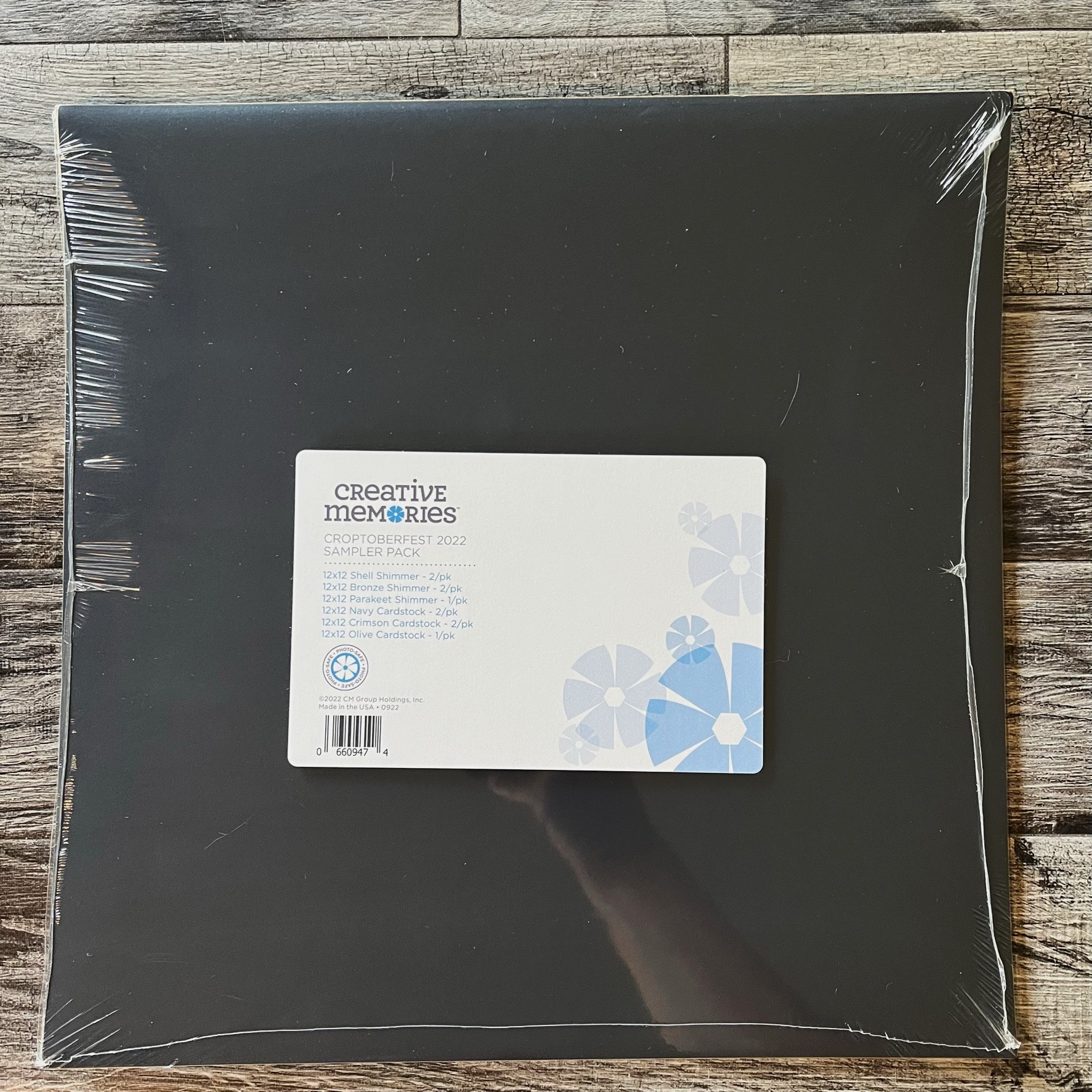 Croptoberfest 2022 12x12 Cardstock Sampler Pack - Tessa Scrapbooks