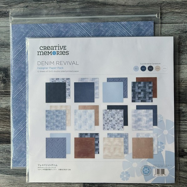 Denim Revival Designer Paper Pack – Tessa Scrapbooks