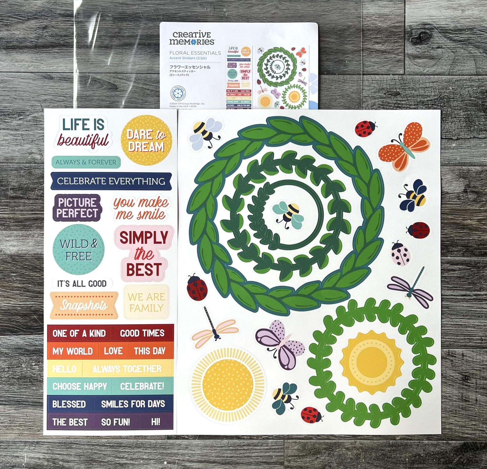 Floral Essentials Accent Stickers – Tessa Scrapbooks