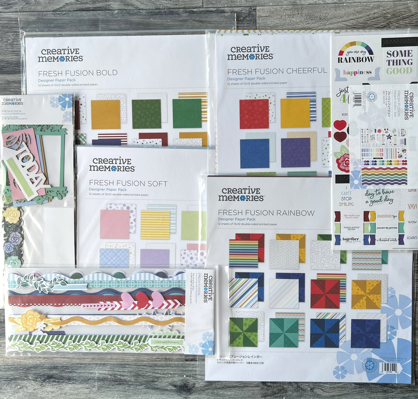 Fresh Fusion Decorative Bundle – Tessa Scrapbooks