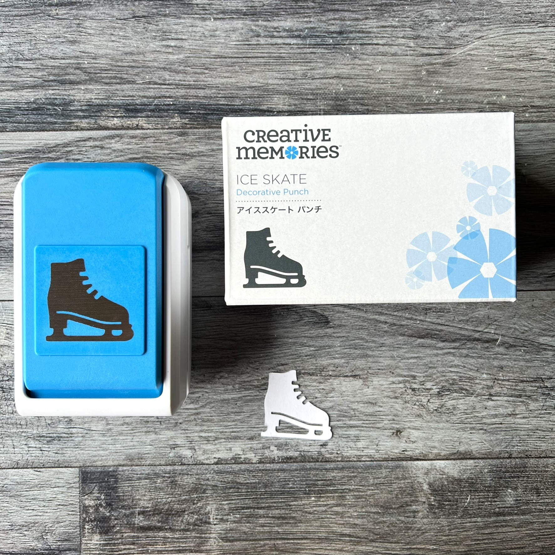 Ice Skate Decorative Punch - Tessa Scrapbooks